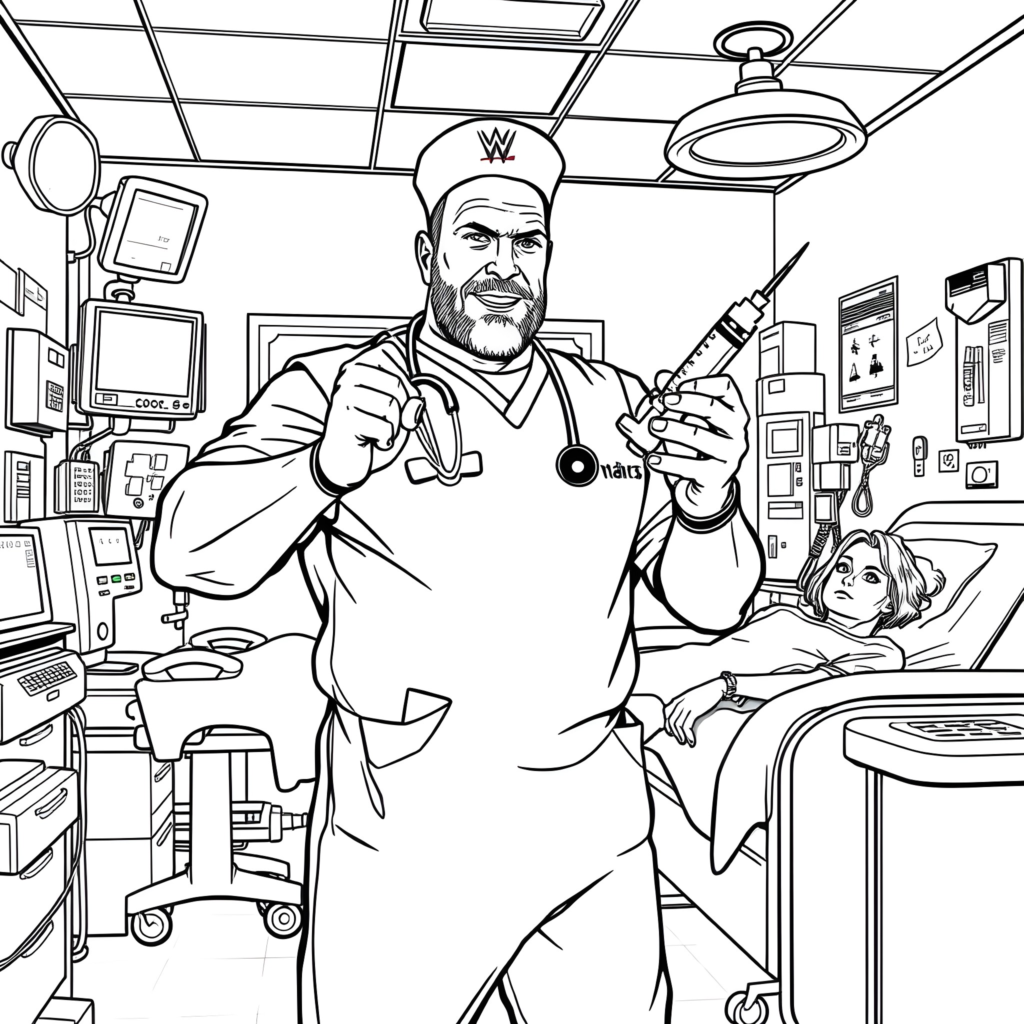 Best Stone Cold Steve Austin Coloring Pages (Free Printable PDF)