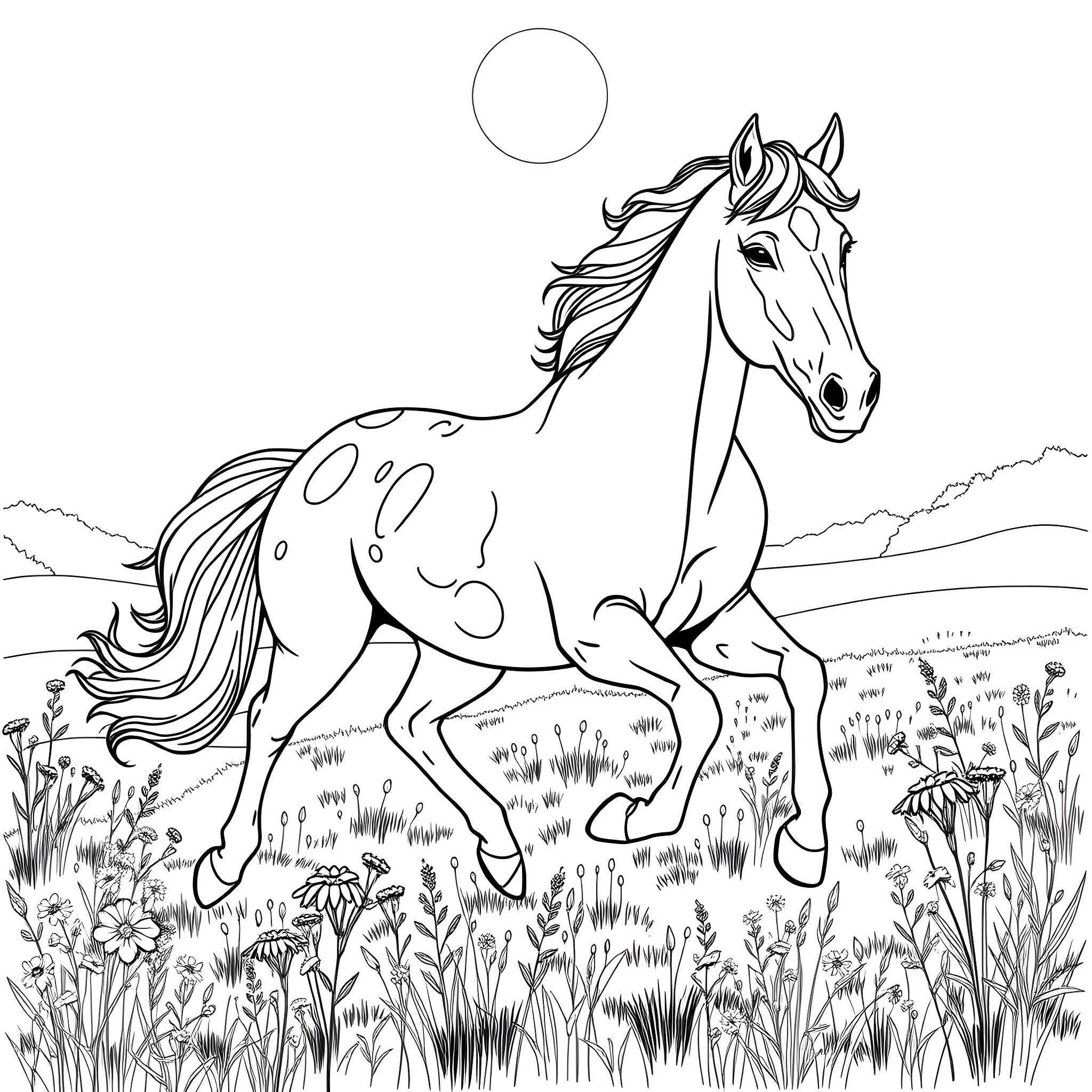172 Best Horse Coloring Pages (Free Printable PDFs)