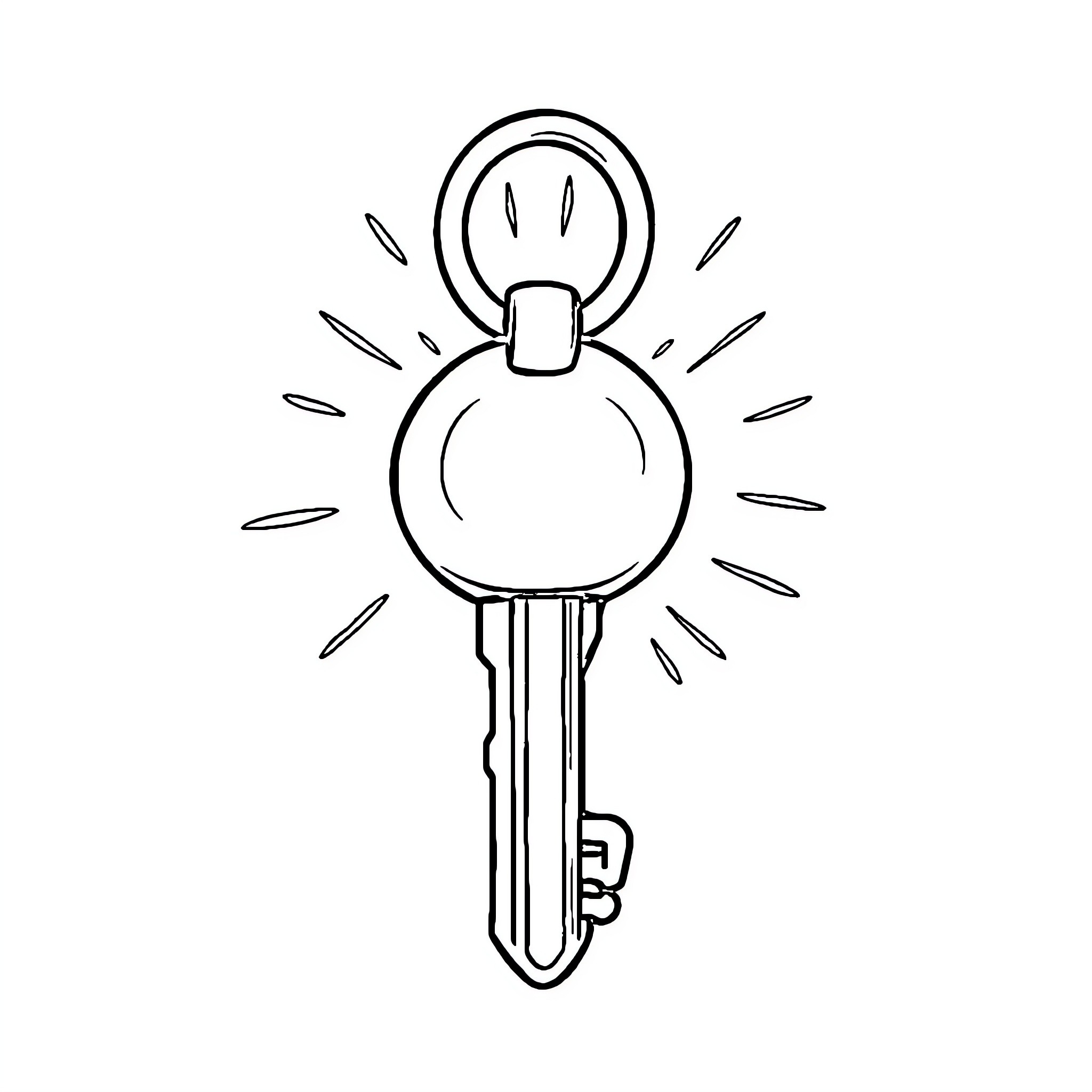 Best Key Coloring Pages (Free Printable PDF)