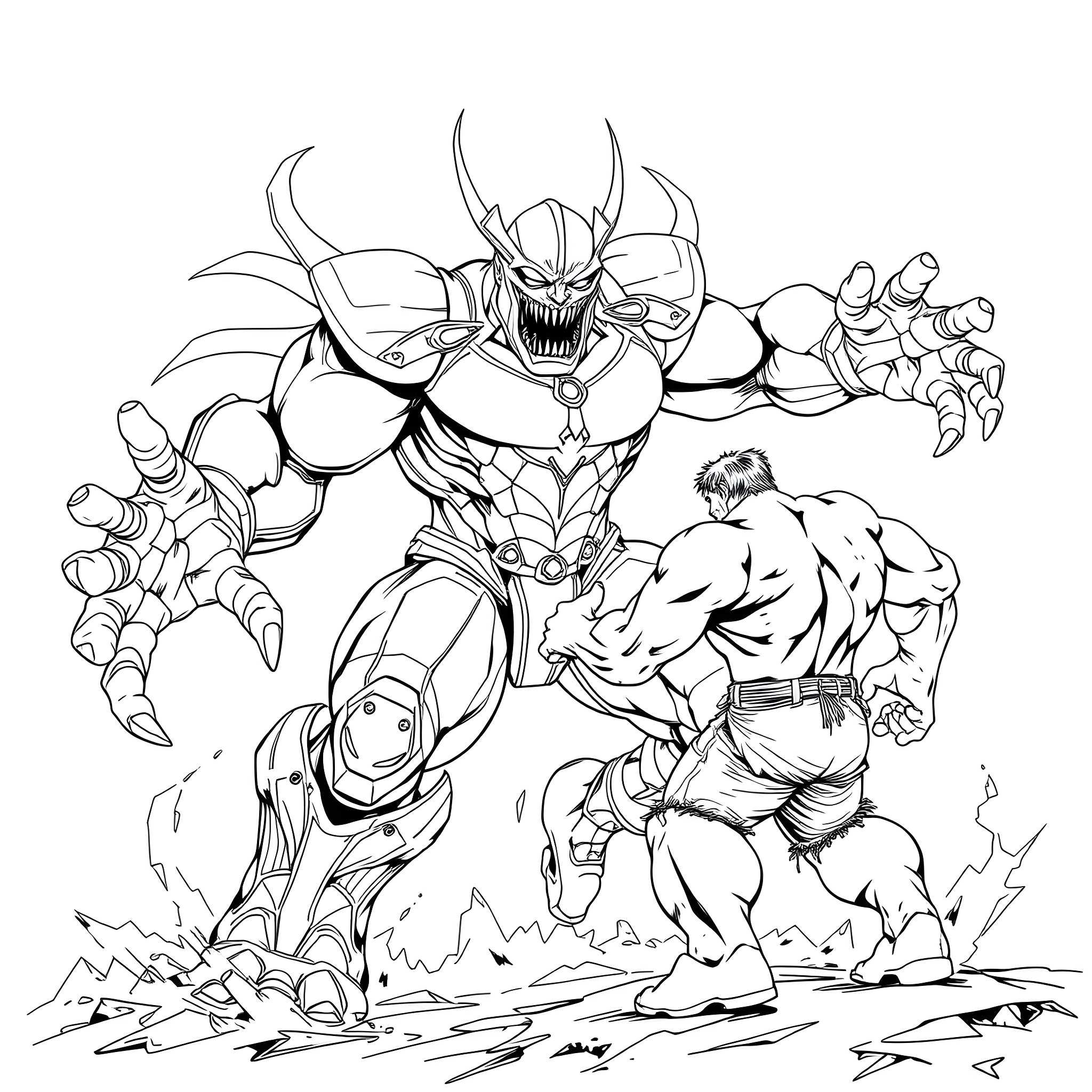 Best Abomination Coloring Pages (Free Printable PDF)