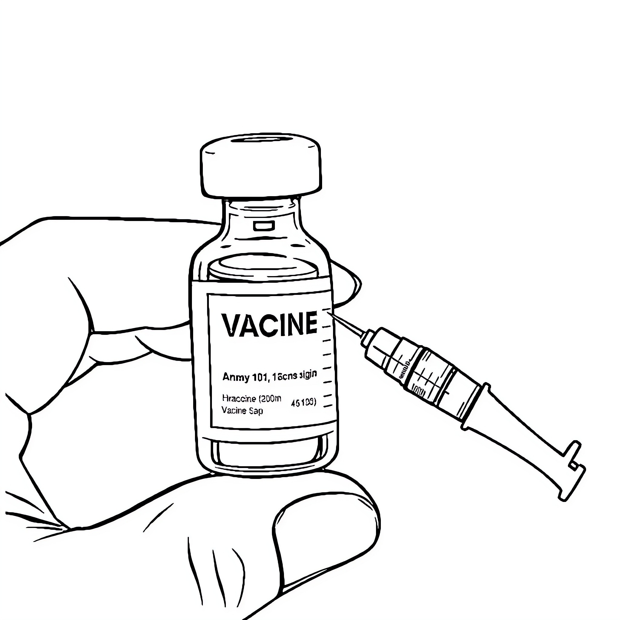 Best Vaccine Coloring Pages (Free Printable PDF)