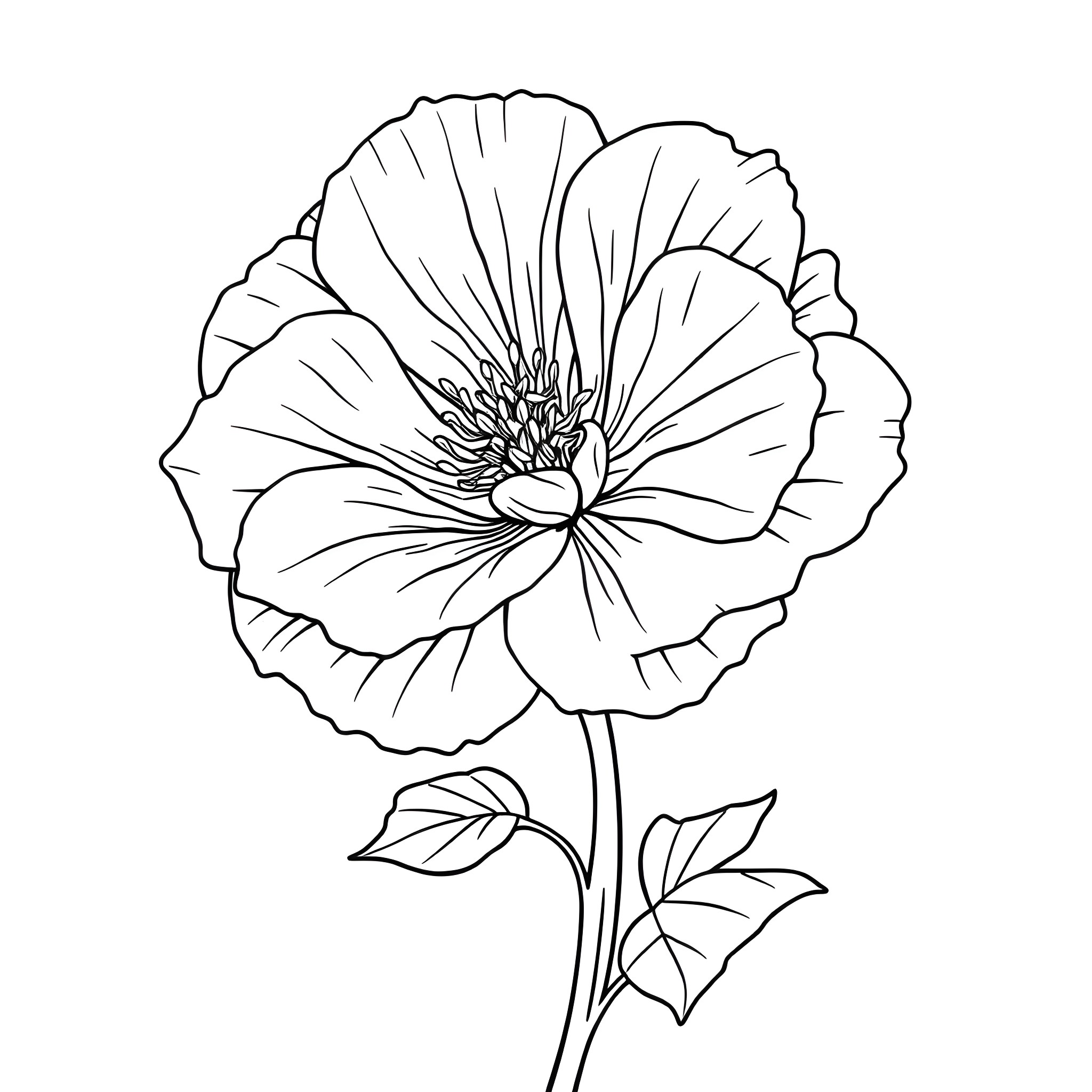 Best Geranium Coloring Pages (Free Printable PDF)
