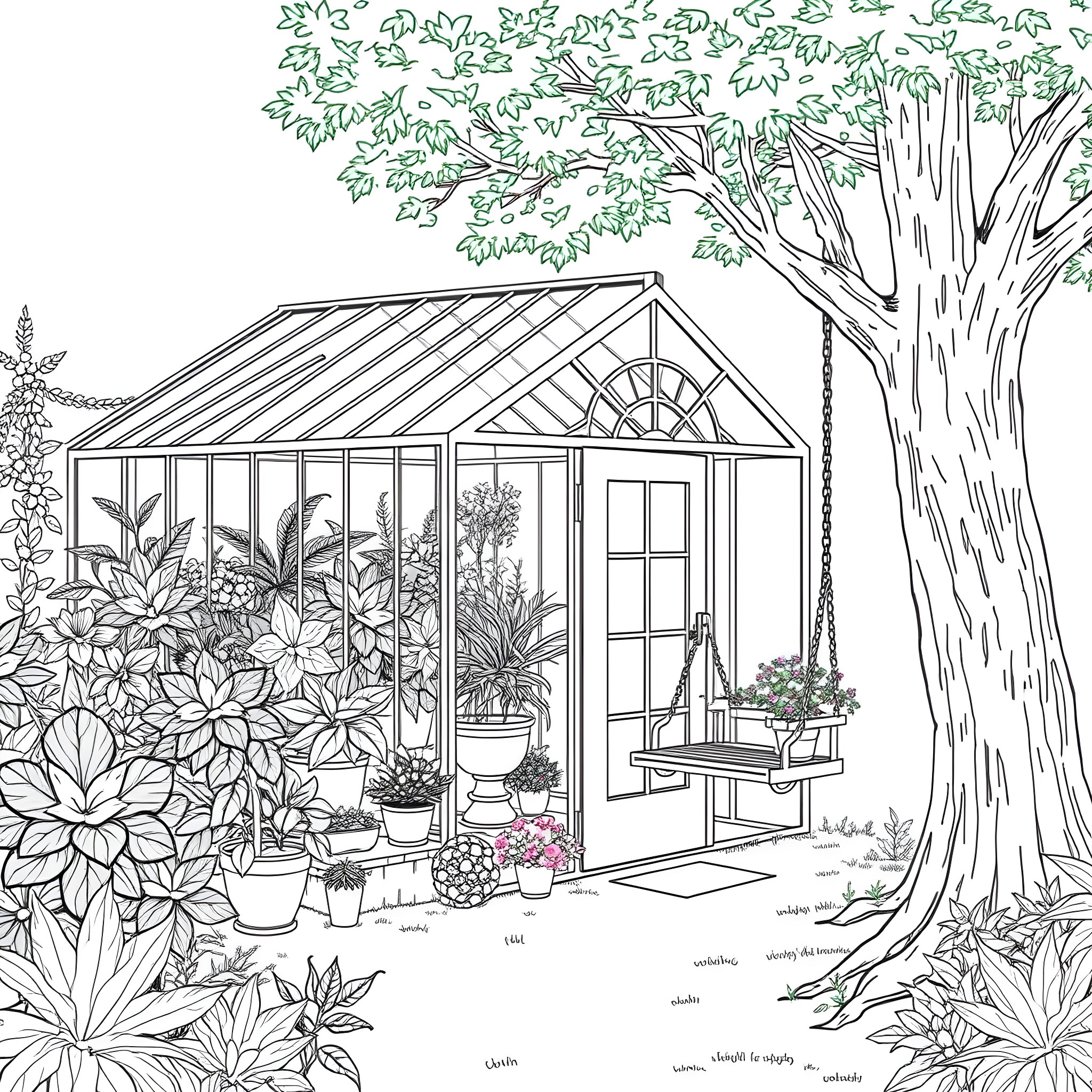 Best Greenhouse Coloring Pages (Free Printable PDF)