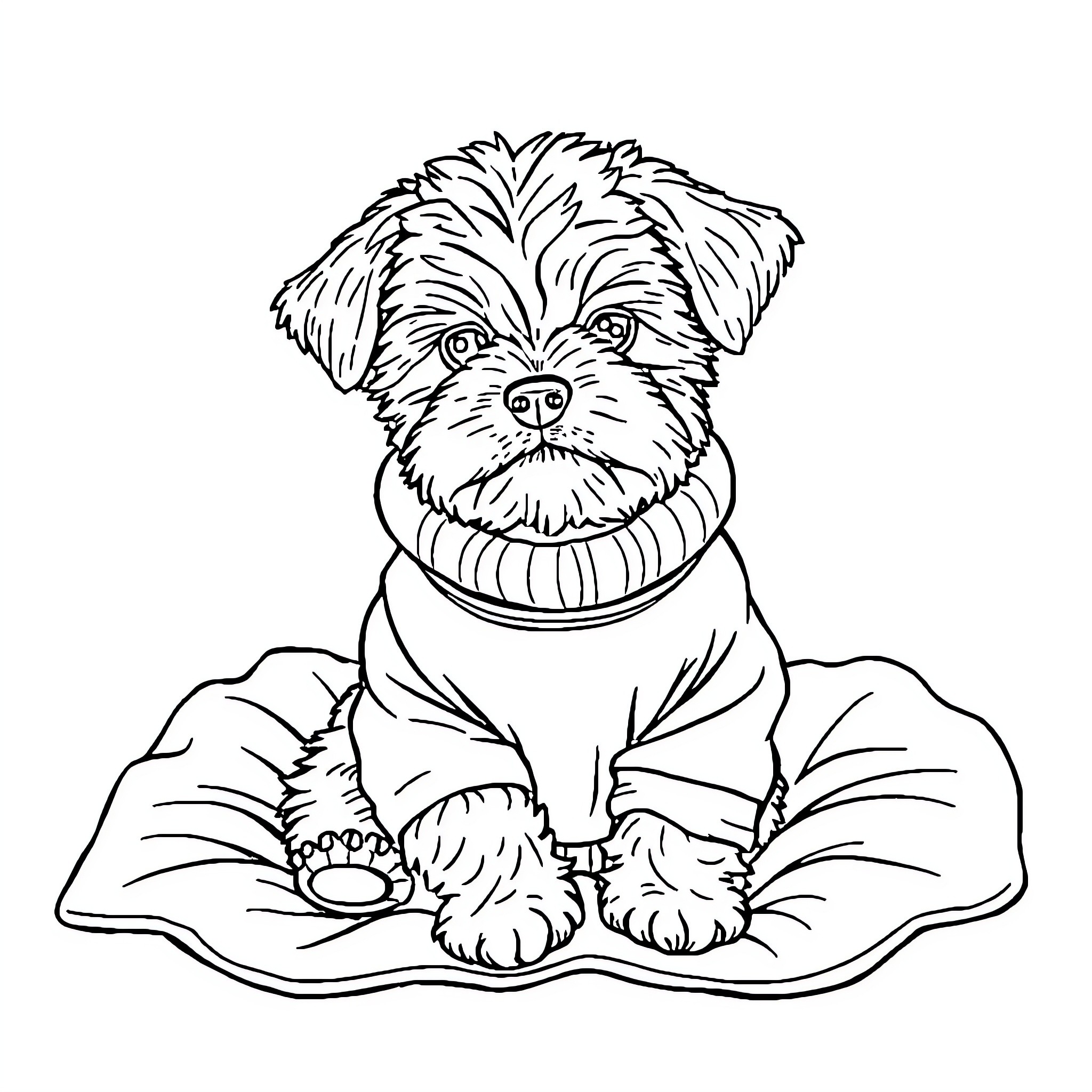 Best Maltipoo Coloring Pages (Free Printable PDF)