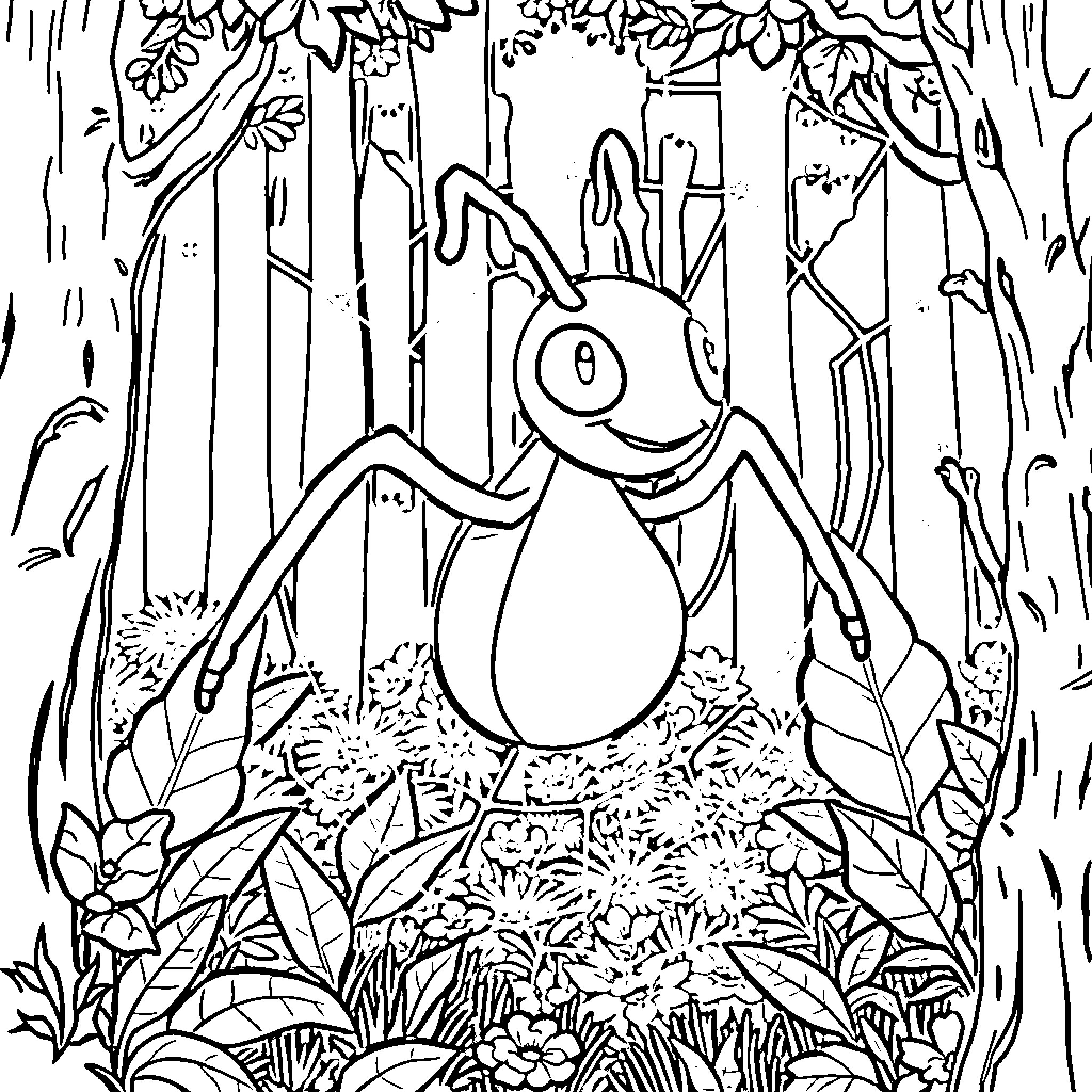 Best Spinarak Coloring Pages (Free Printable PDF)