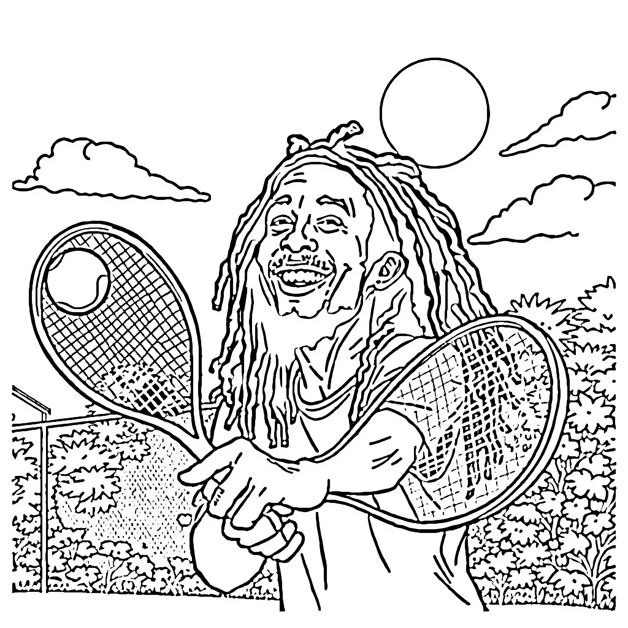 Best Bob Marley Coloring Pages (Free Printable PDF)