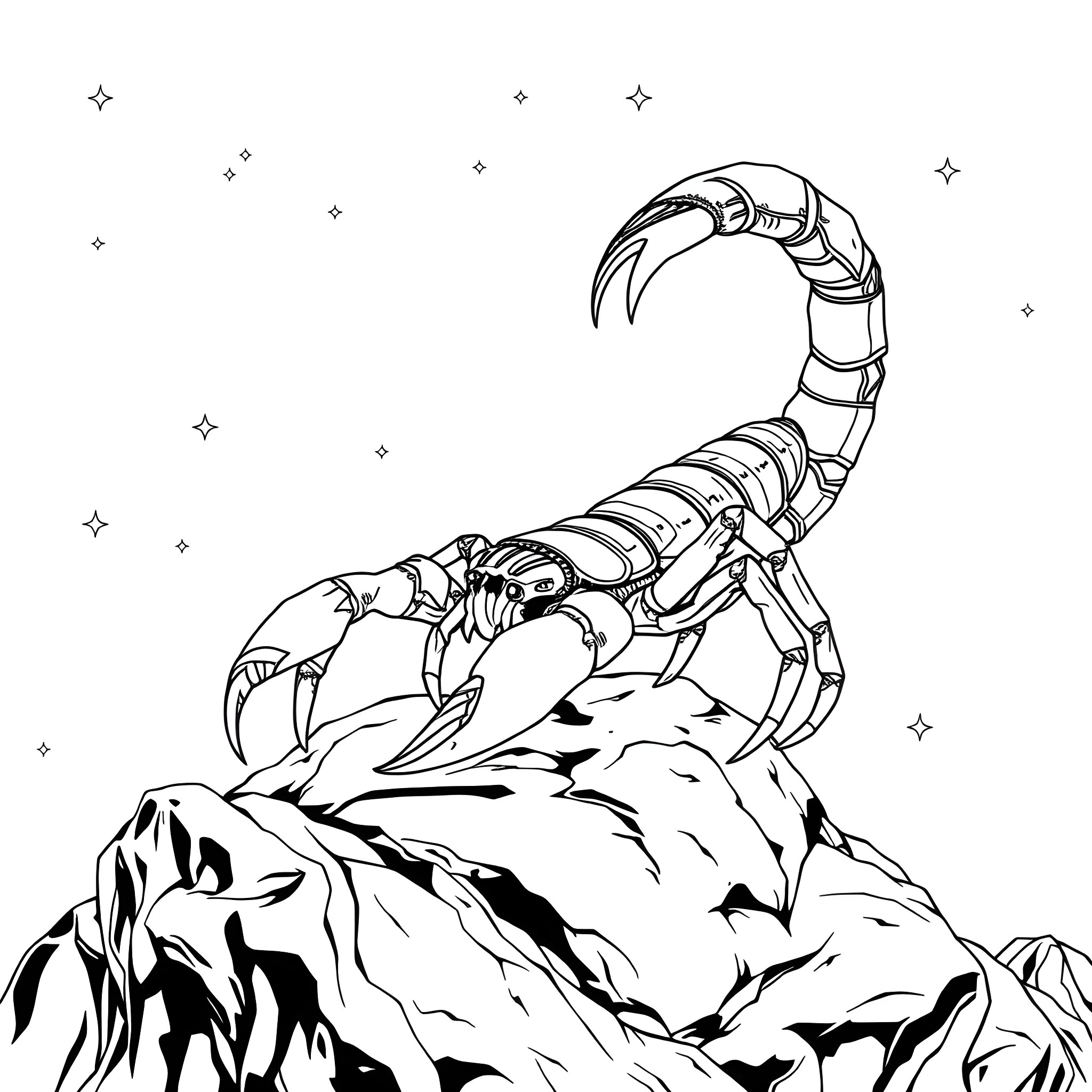 Best Scorpio Coloring Pages (Free Printable PDF)