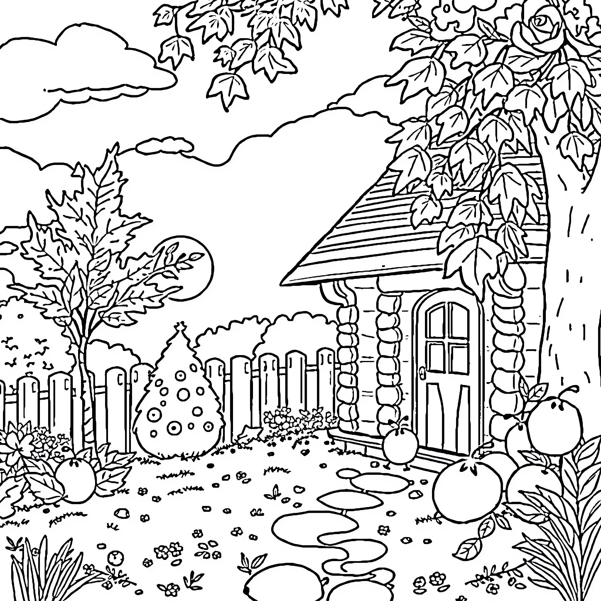 Best Scene Coloring Pages (Free Printable PDF)
