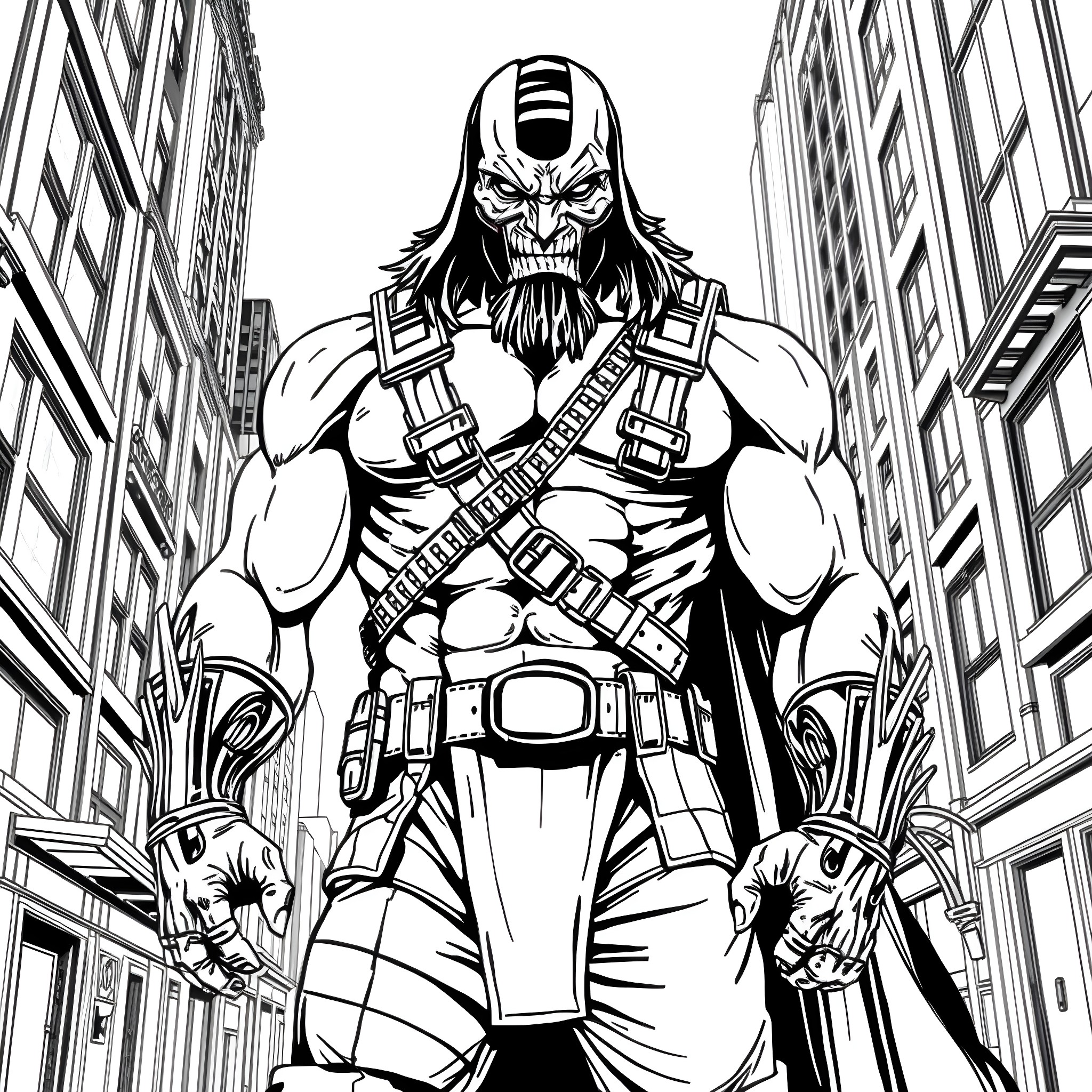 107 Best Bane Coloring Pages (Free Printable PDFs)