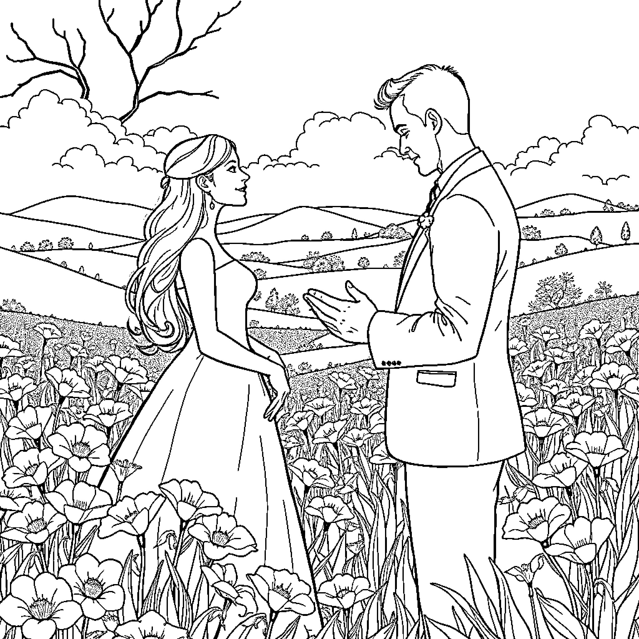 Best Proposal Coloring Pages (Free Printable PDF)