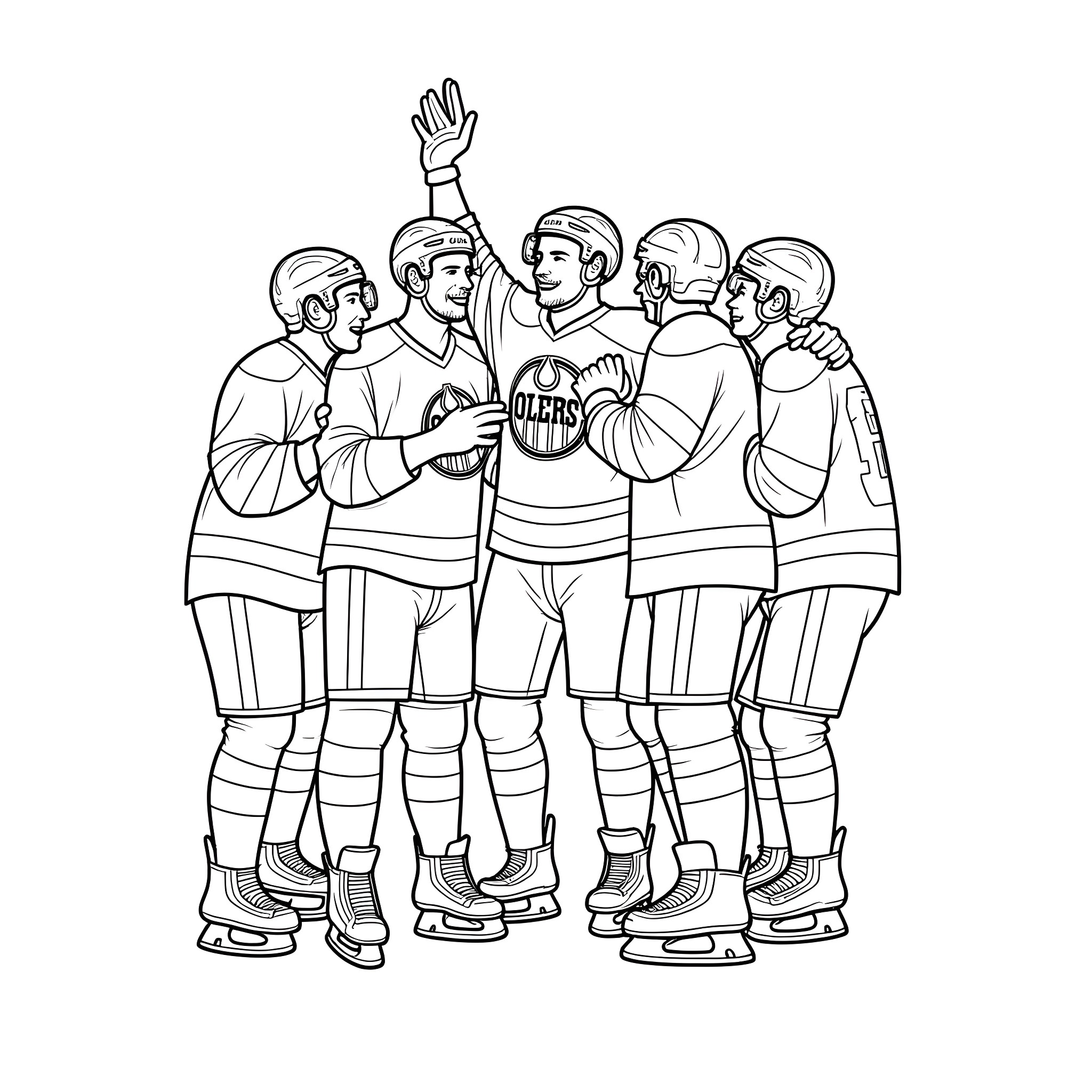Best Edmonton Oilers Coloring Pages (Free Printable PDF)