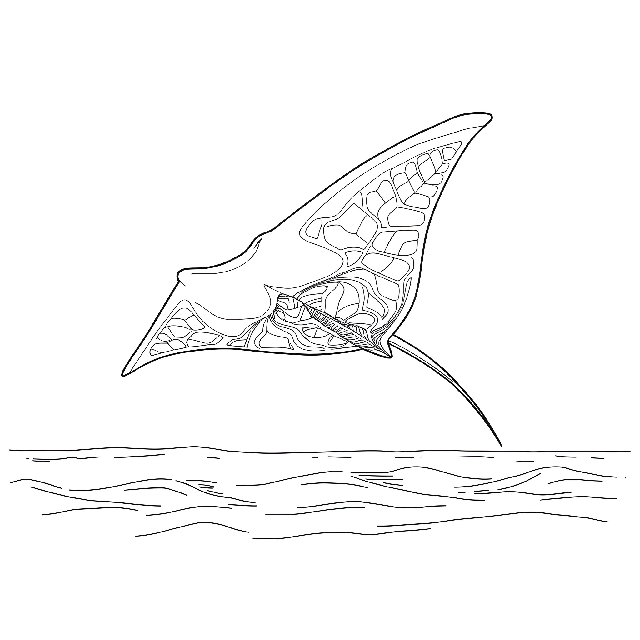 Best Manta Ray Coloring Pages (Free Printable PDF)