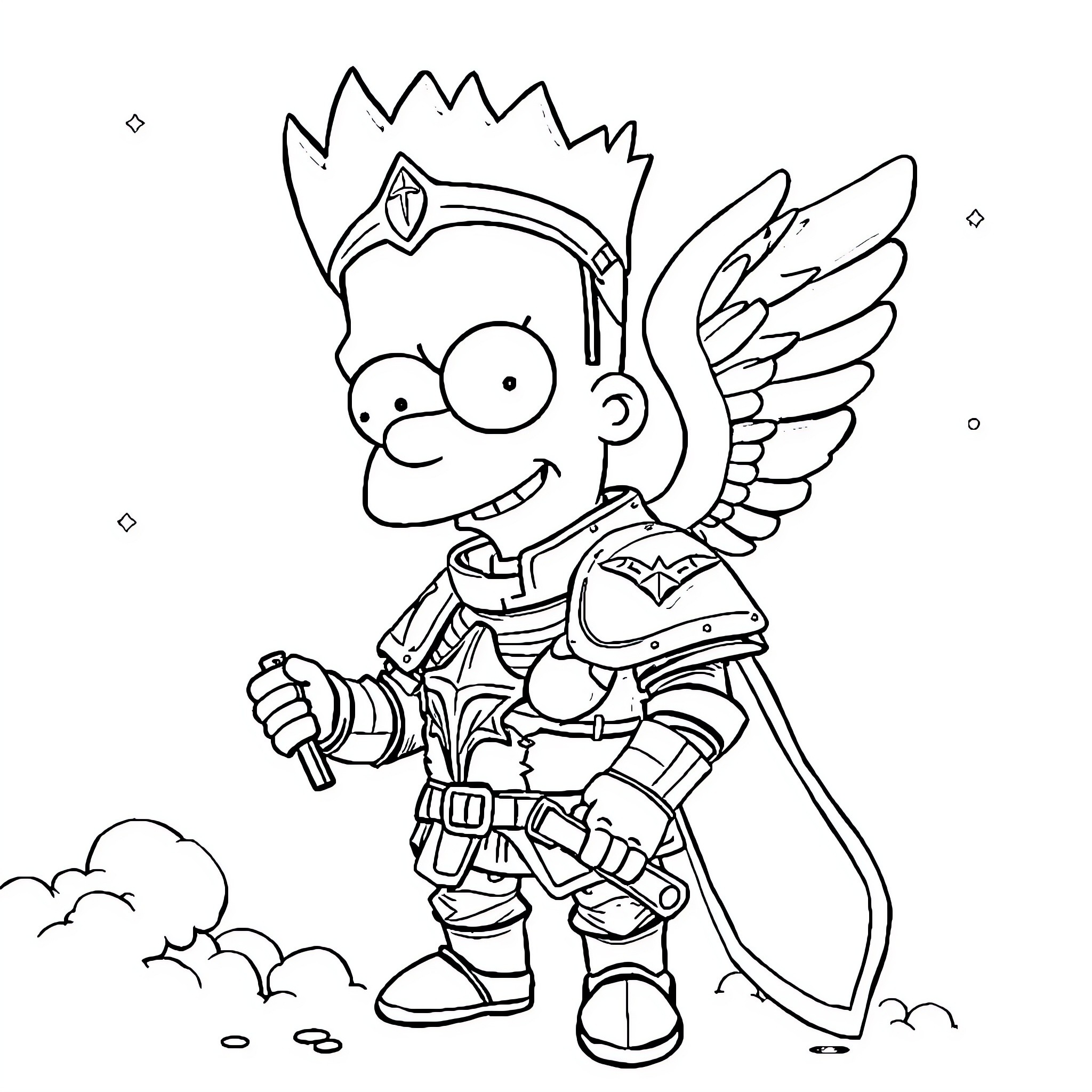 Best Bart Simpson Coloring Pages (Free Printable PDF)