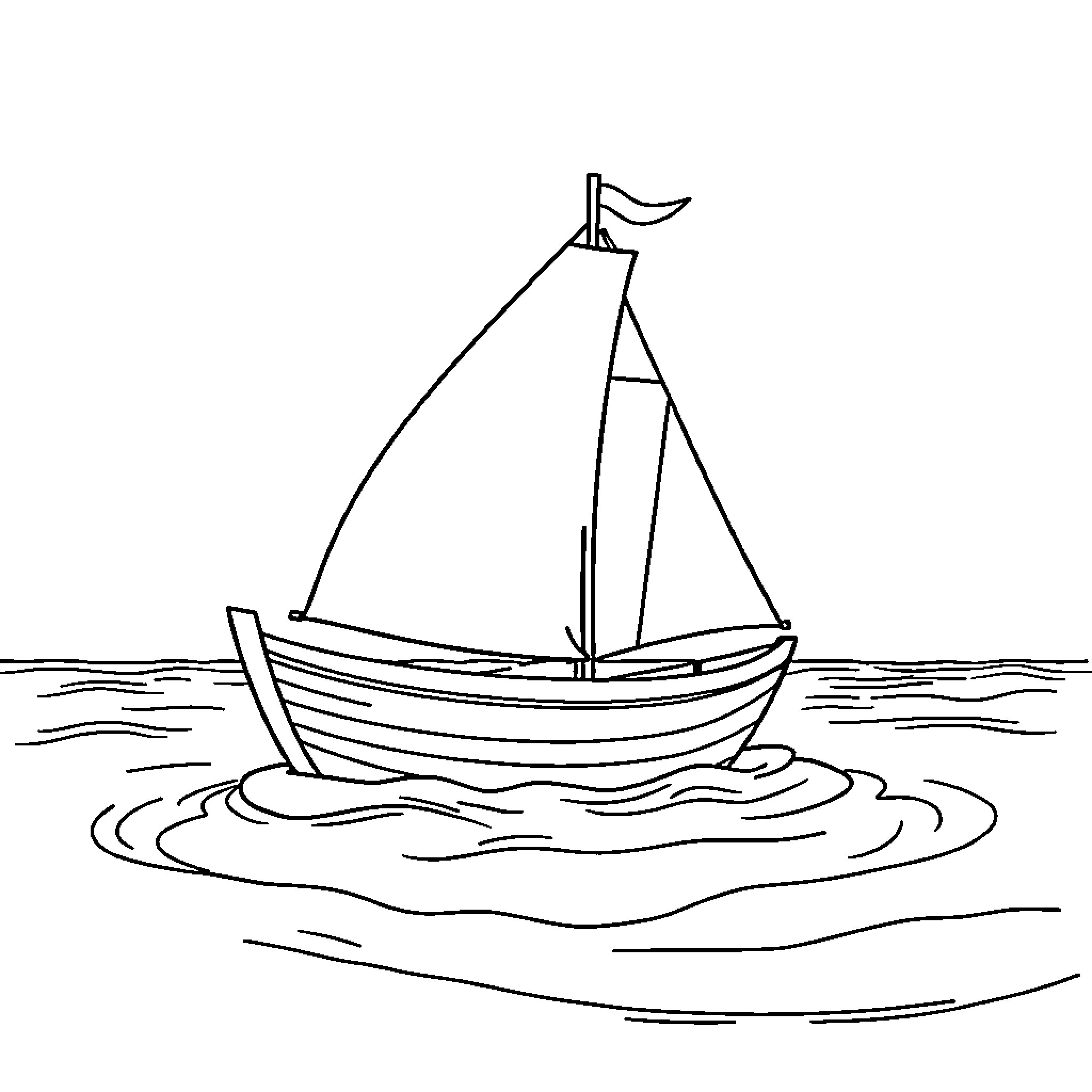 Best Boat Coloring Pages (Free Printable PDF)