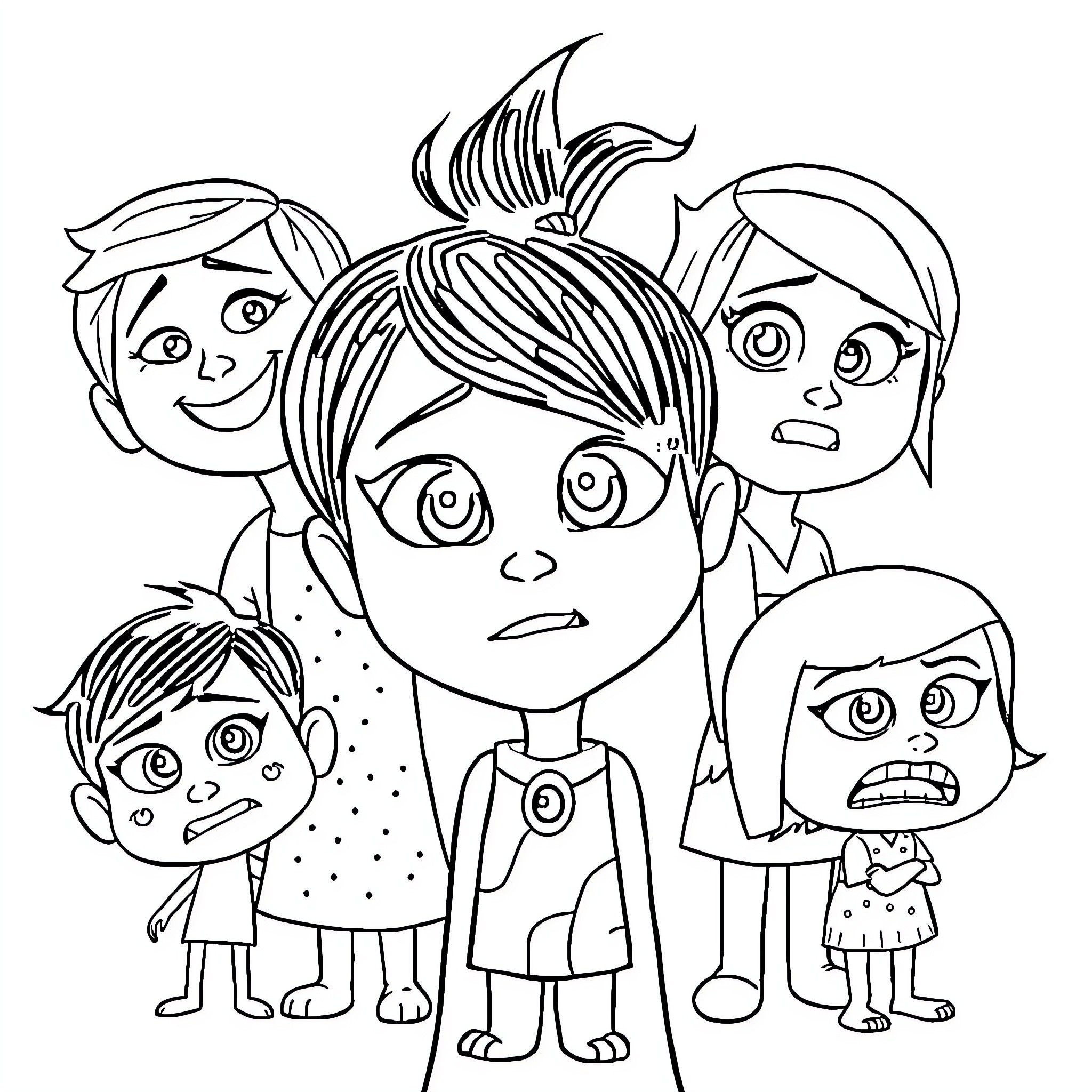 Best Emotion Coloring Pages (Free Printable PDF)