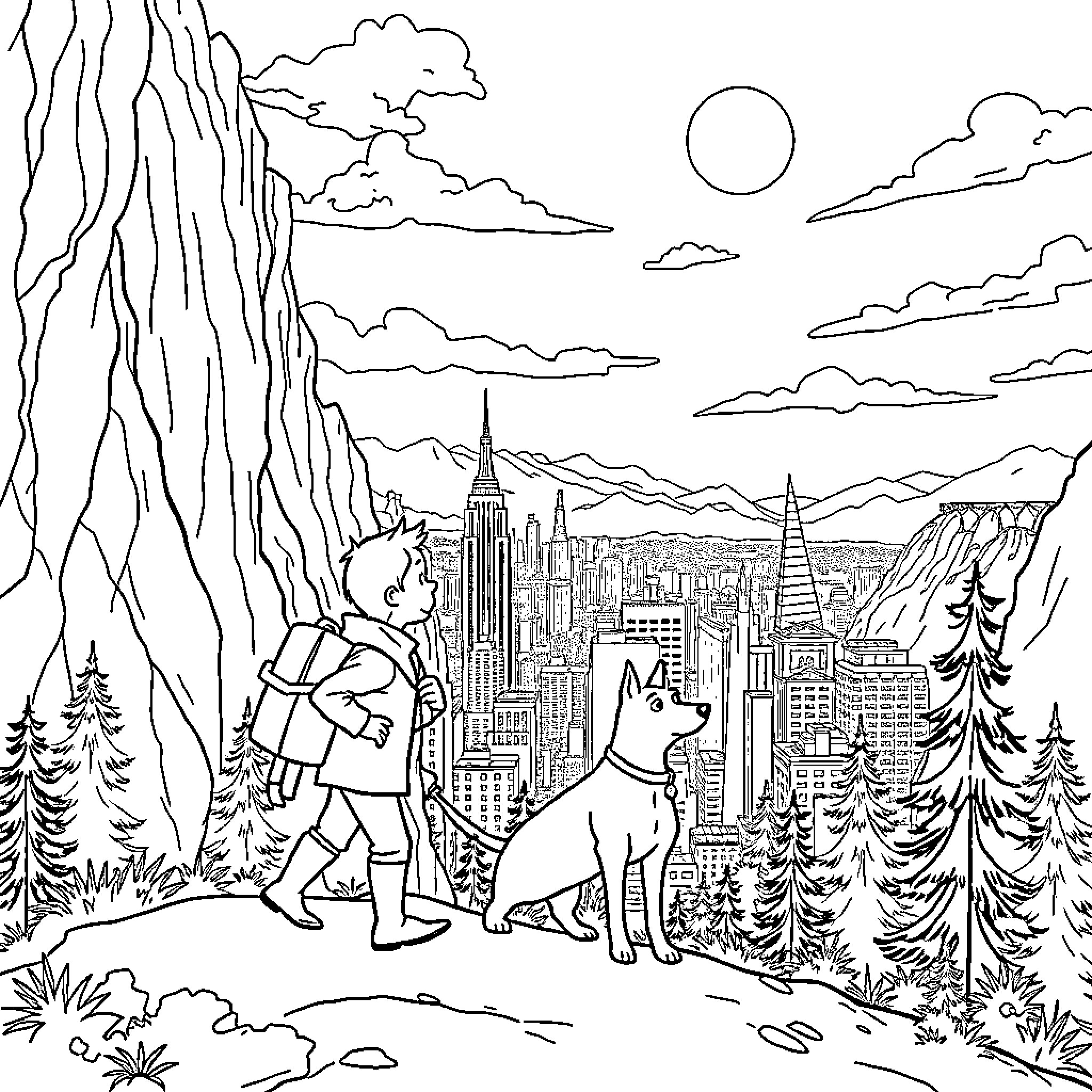 Best Tintin Coloring Pages (Free Printable PDF)