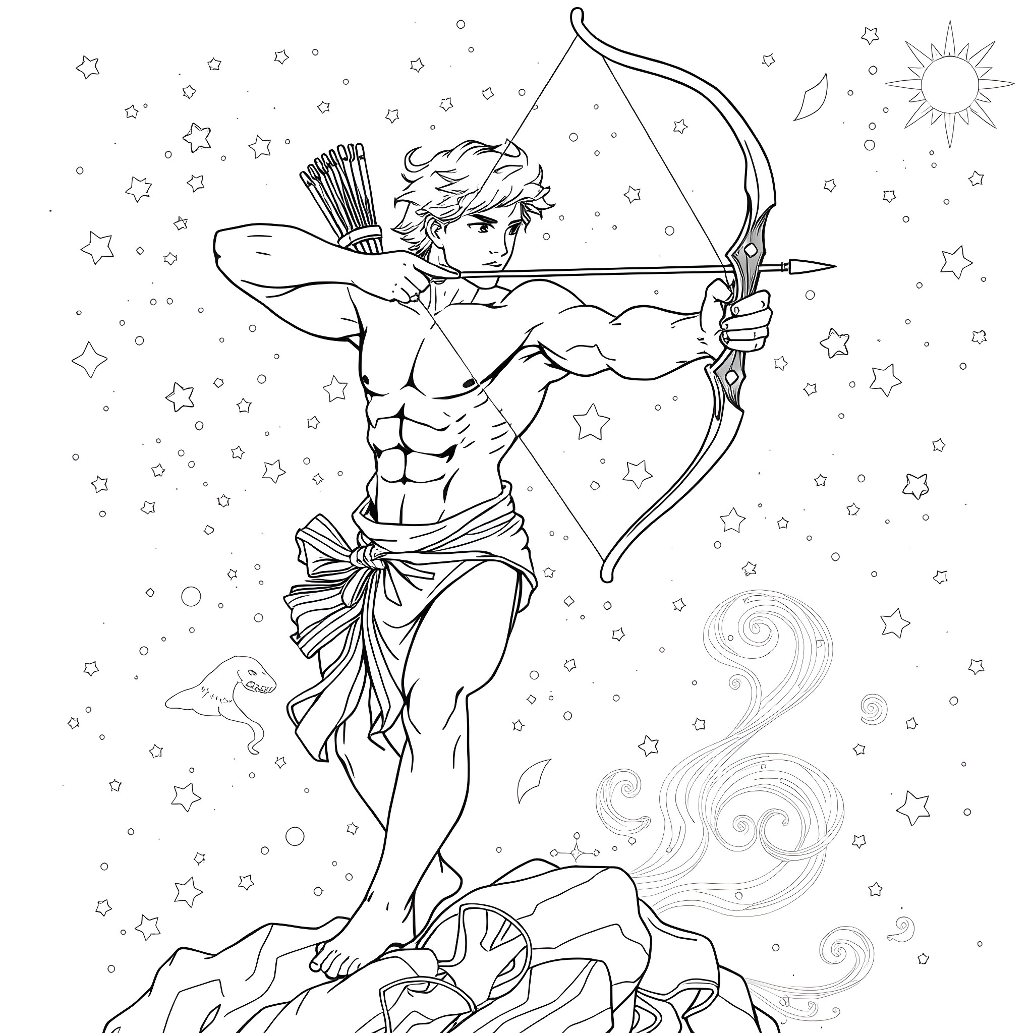 40 Best Archer Coloring Pages (Free Printable PDFs)