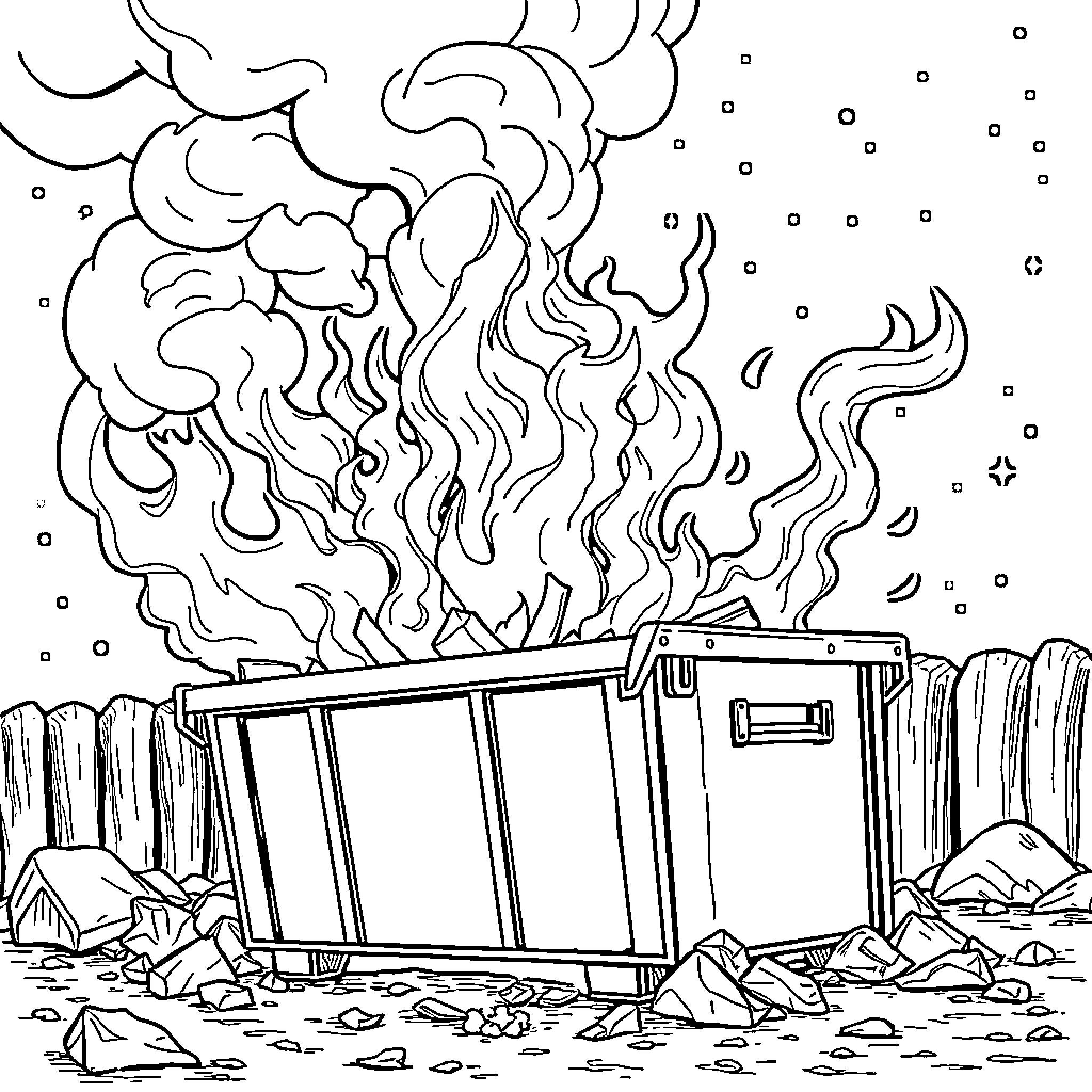 Best Dumpster Coloring Pages (Free Printable PDF)