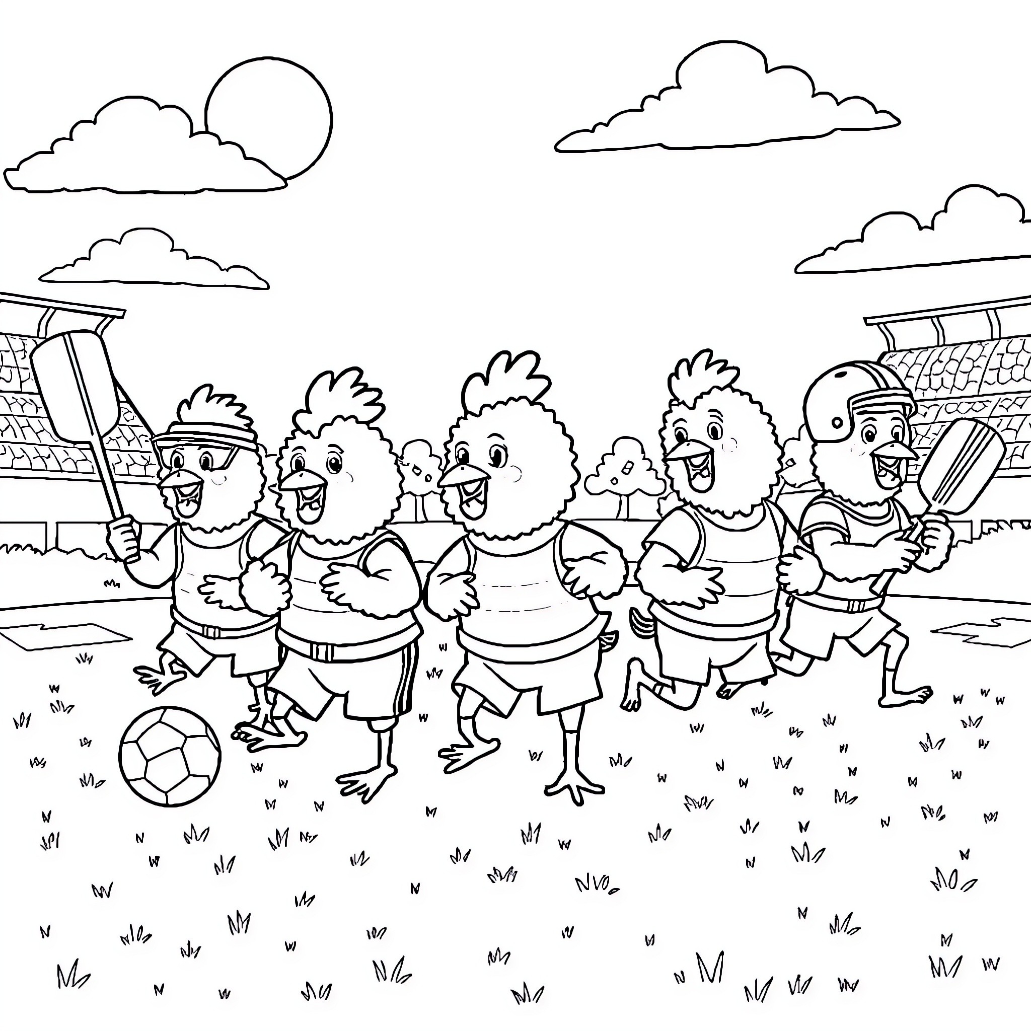 Best Chicken Nugget Coloring Pages (Free Printable PDF)