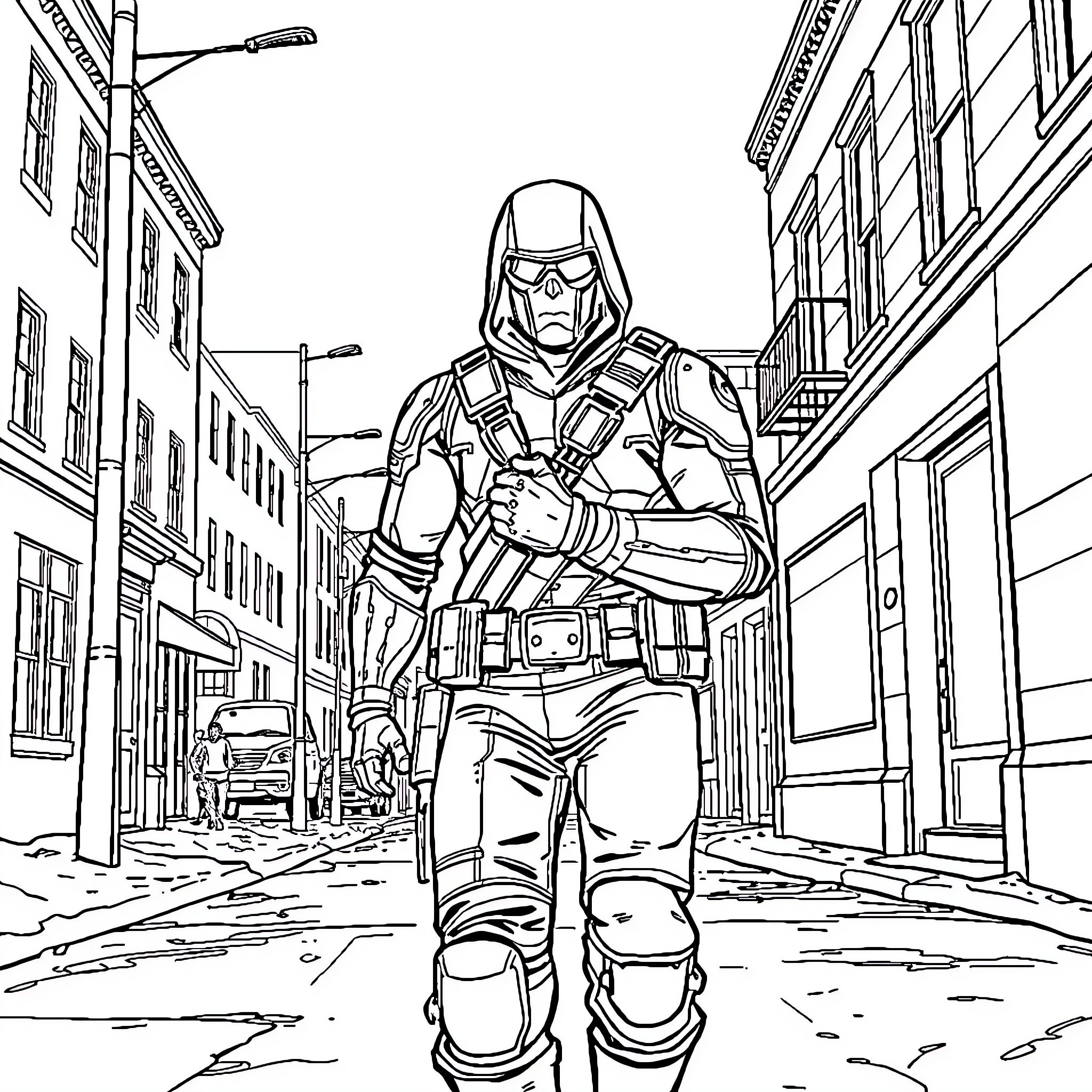 Best Winter Soldier Coloring Pages (Free Printable PDF)