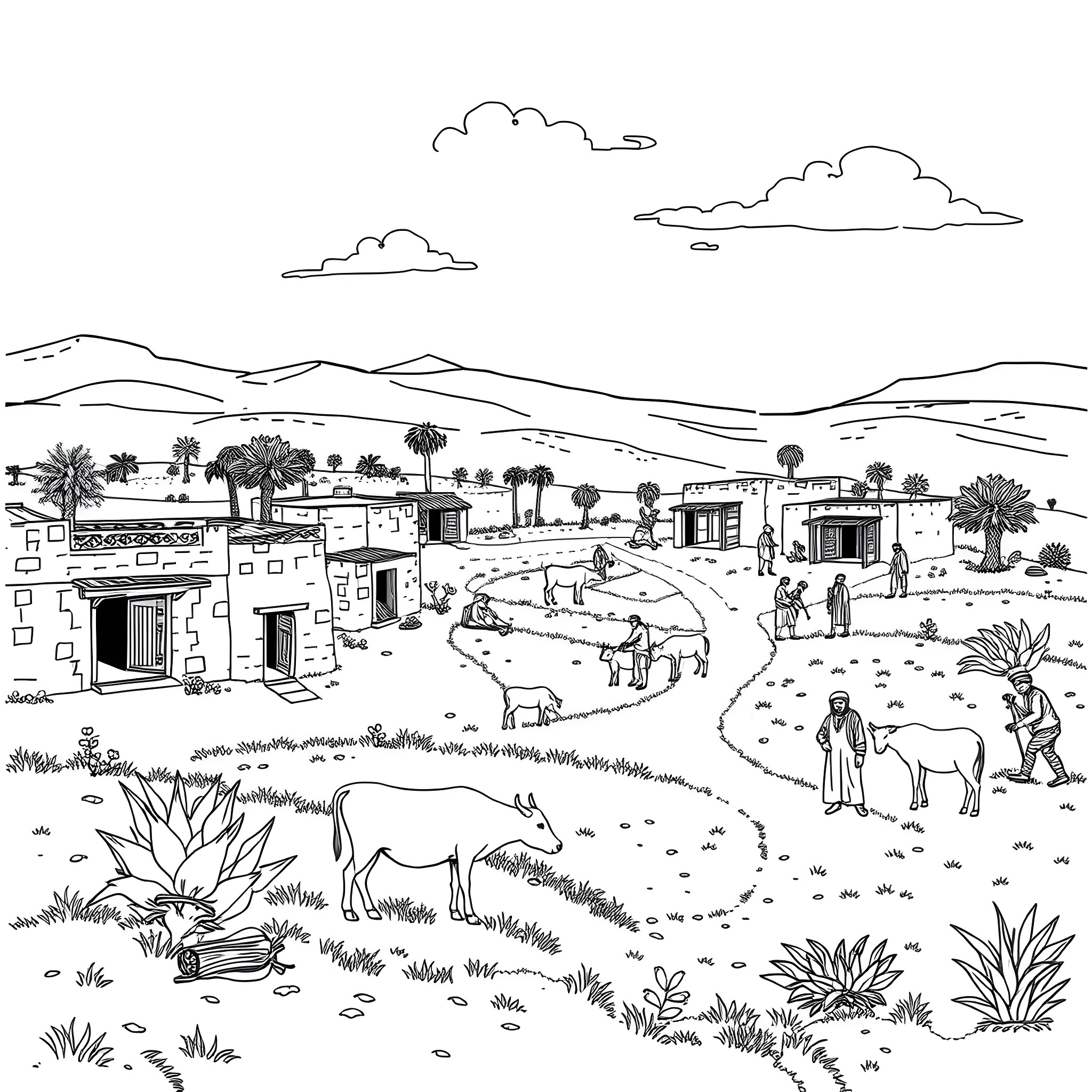 Best Farm Coloring Pages (Free Printable PDF)