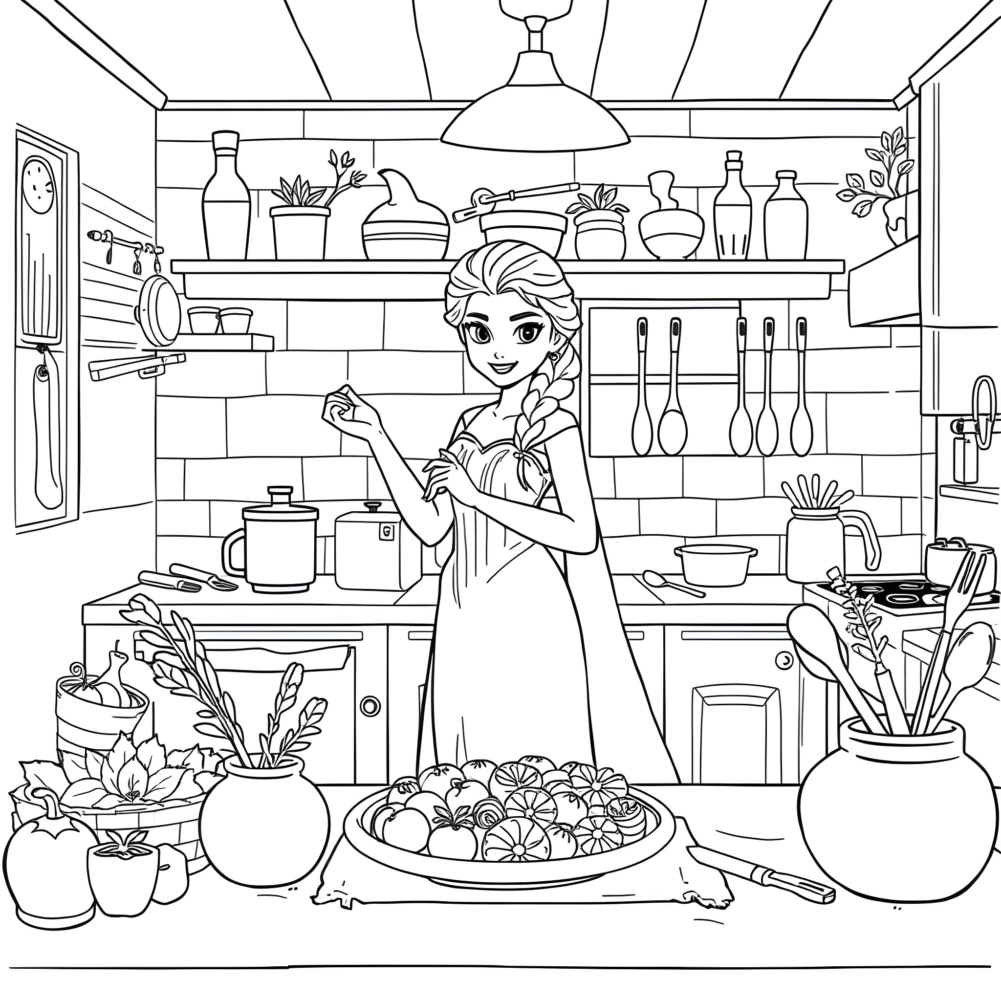 Best Elsa Coloring Pages (Free Printable PDF)