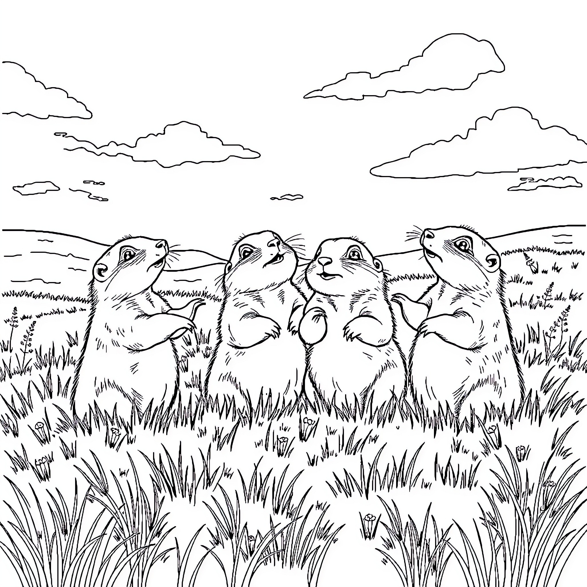 Best Prairie Dog Coloring Pages (Free Printable PDF)