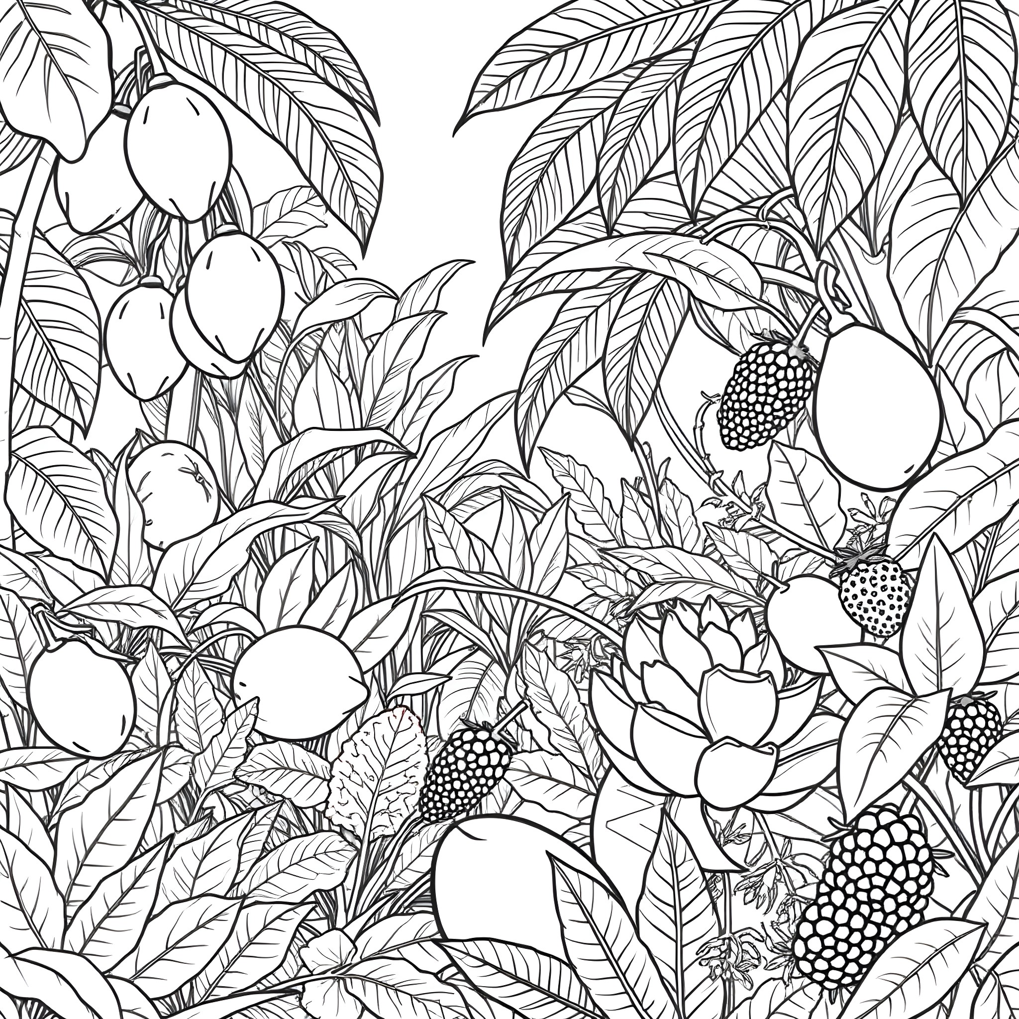 245 Best Fruit Coloring Pages (Free Printable PDFs)
