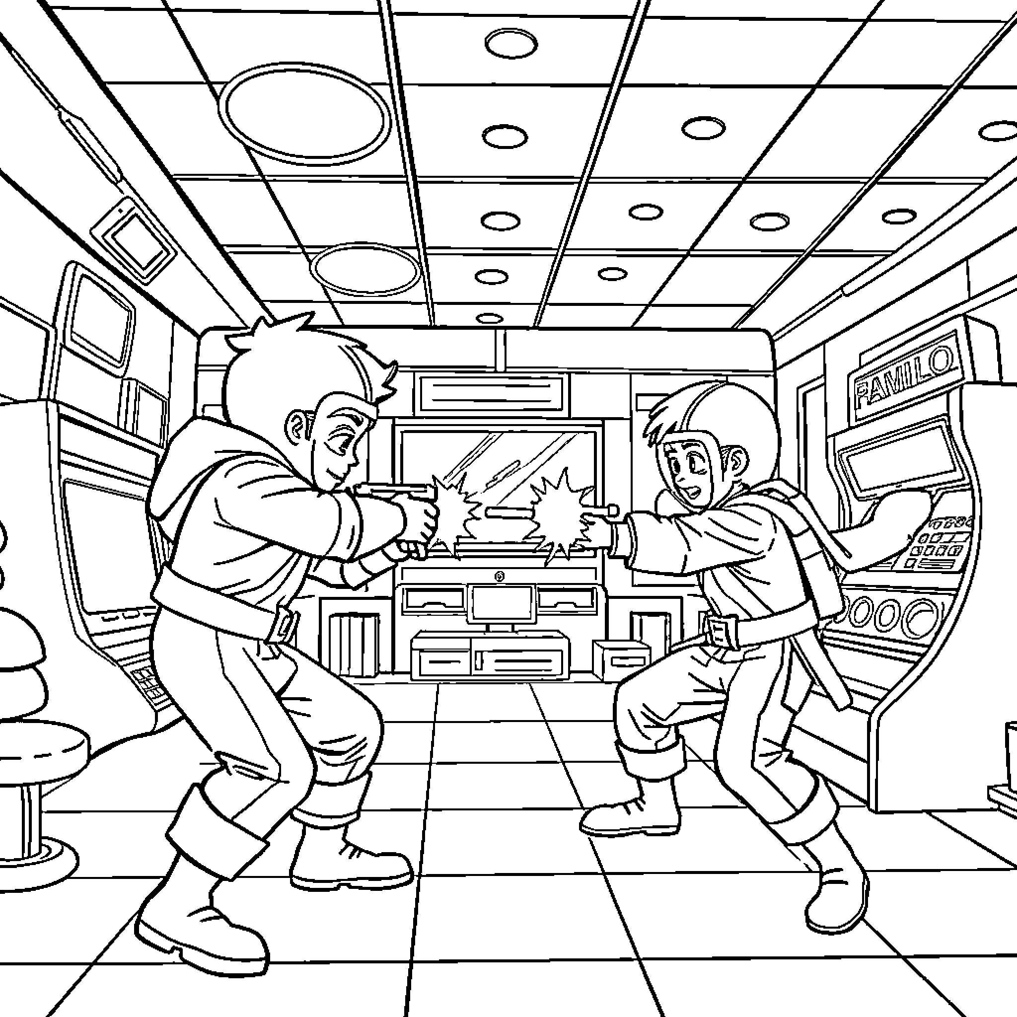 Best Combat Coloring Pages (Free Printable PDF)