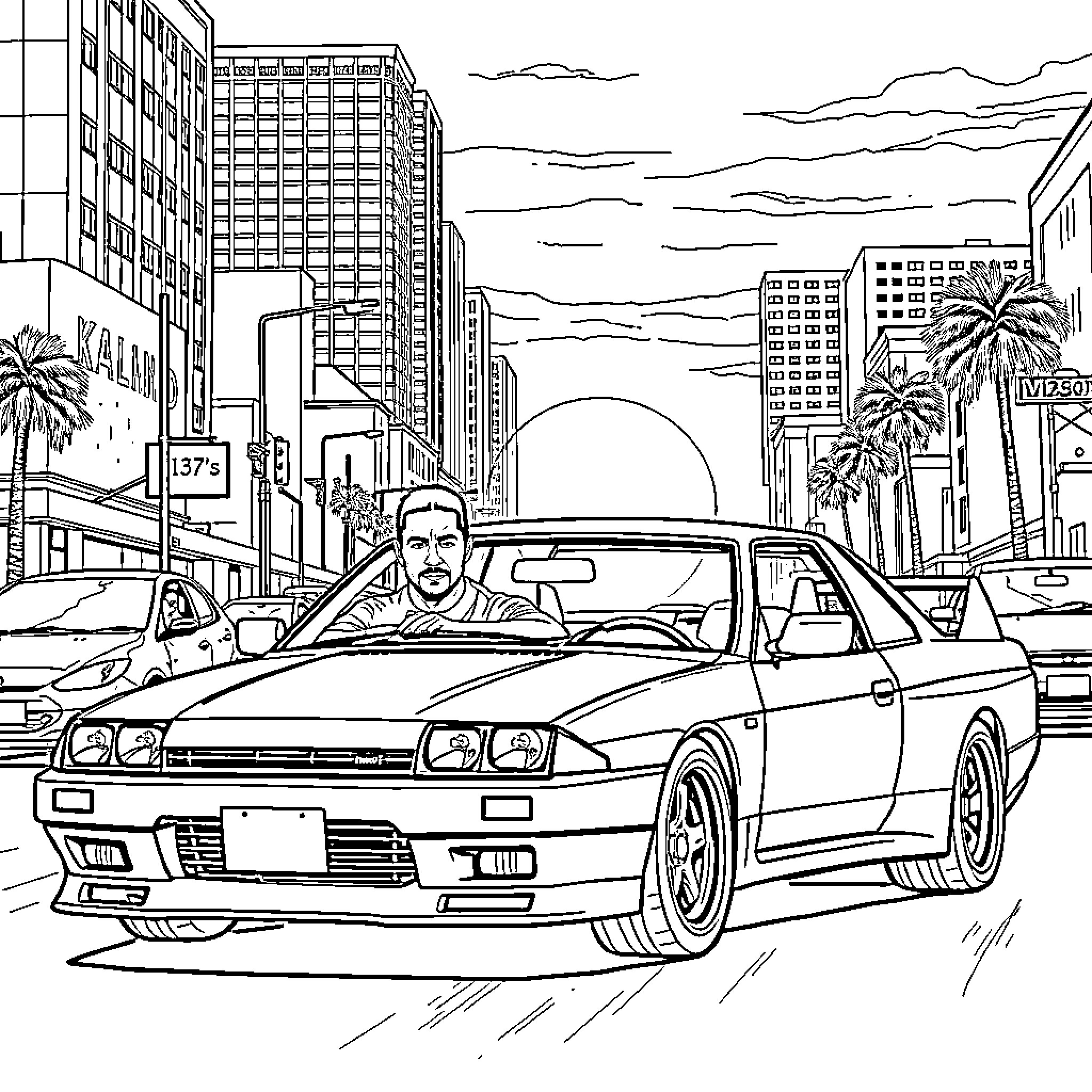 Best Paul Walker Coloring Pages (Free Printable PDF)