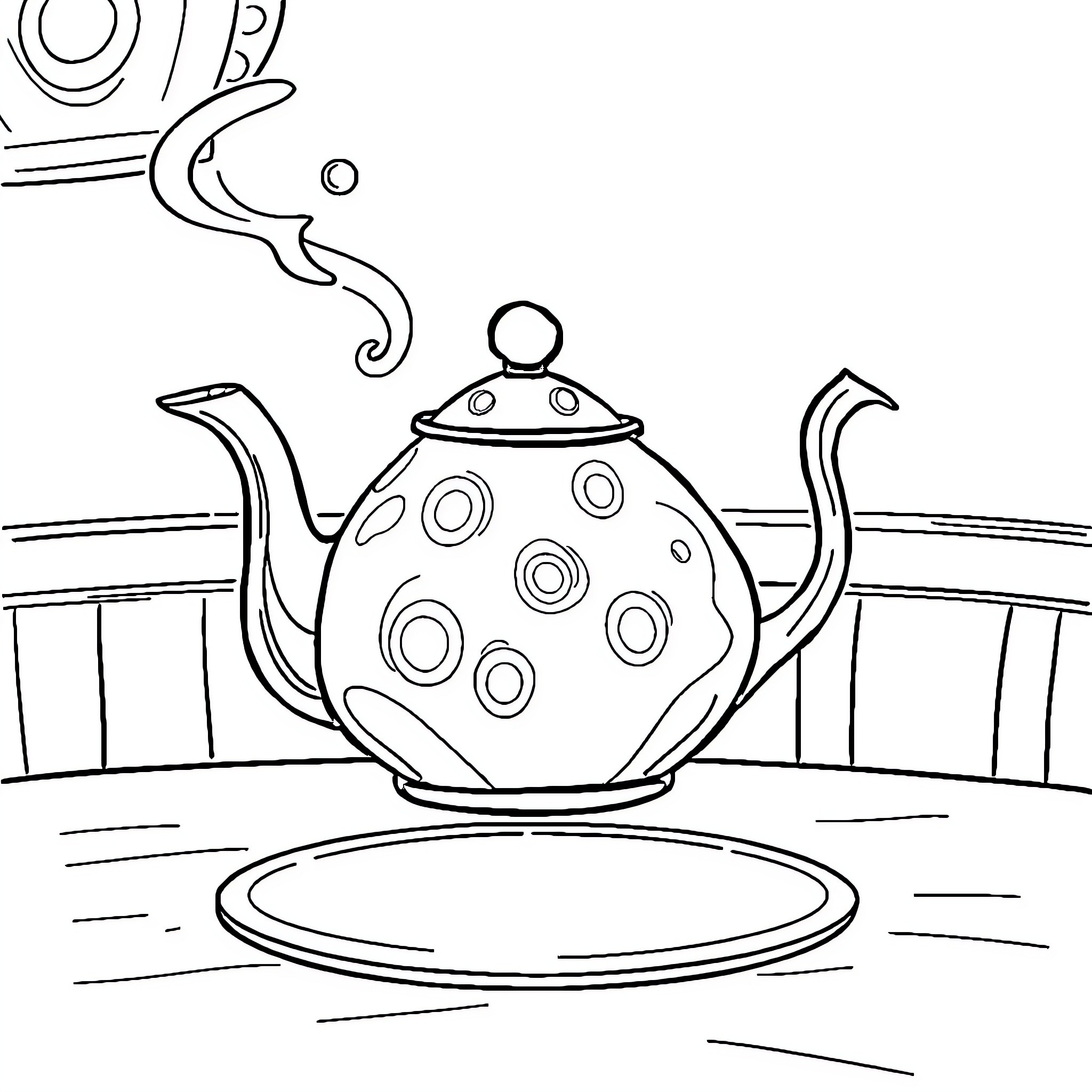 Best Teapot Coloring Pages (Free Printable PDF)