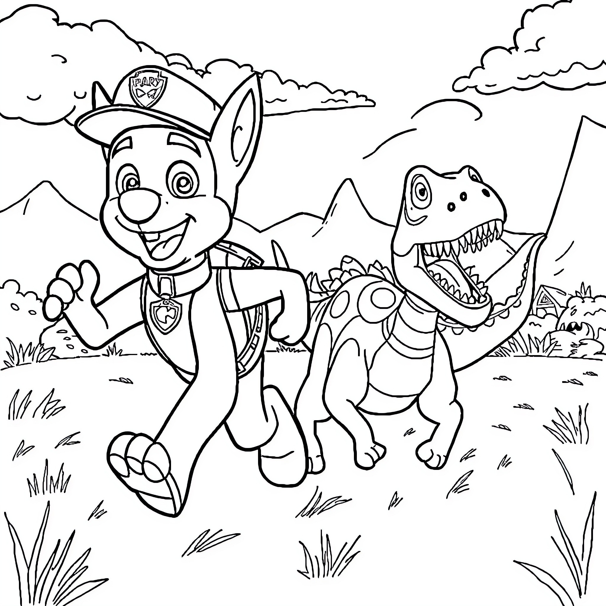 Best Chase Coloring Pages (Free Printable PDF)