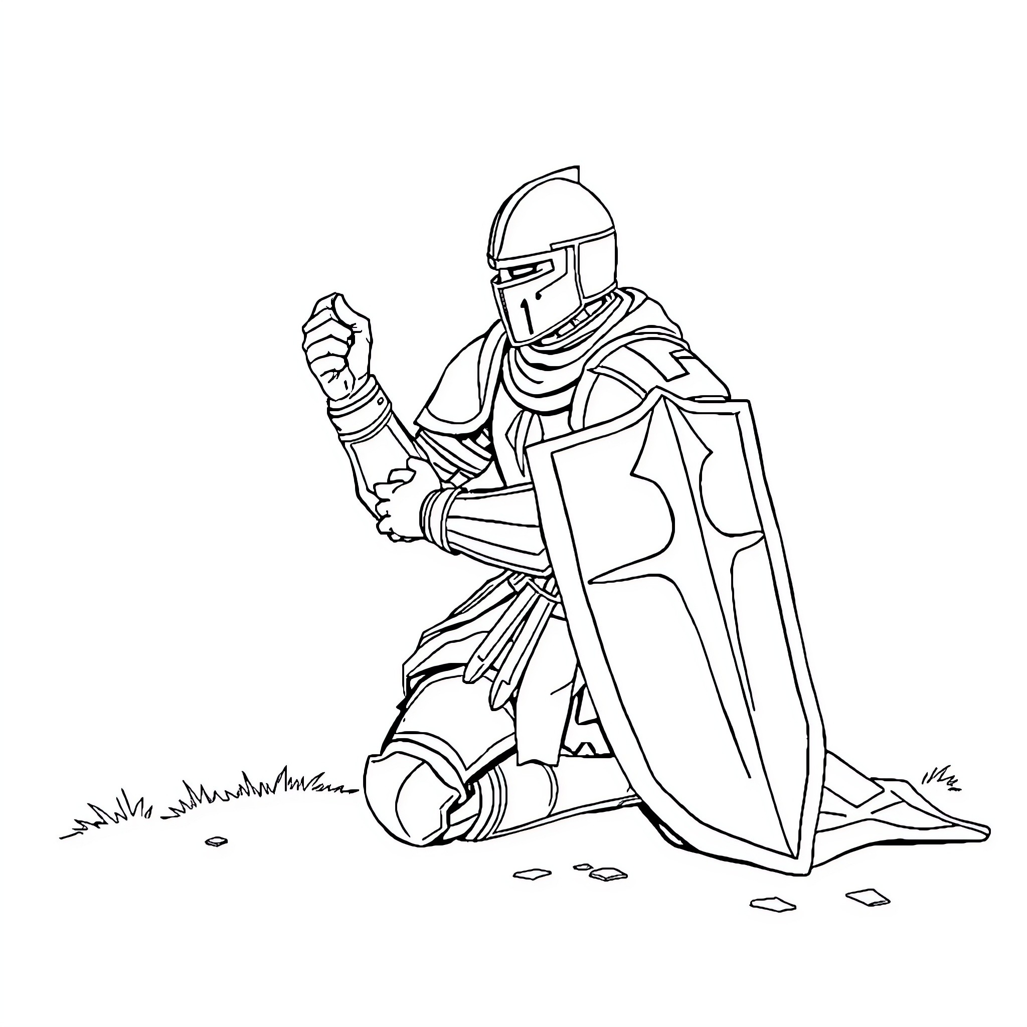 137 Best Knight Coloring Pages (Free Printable PDFs)