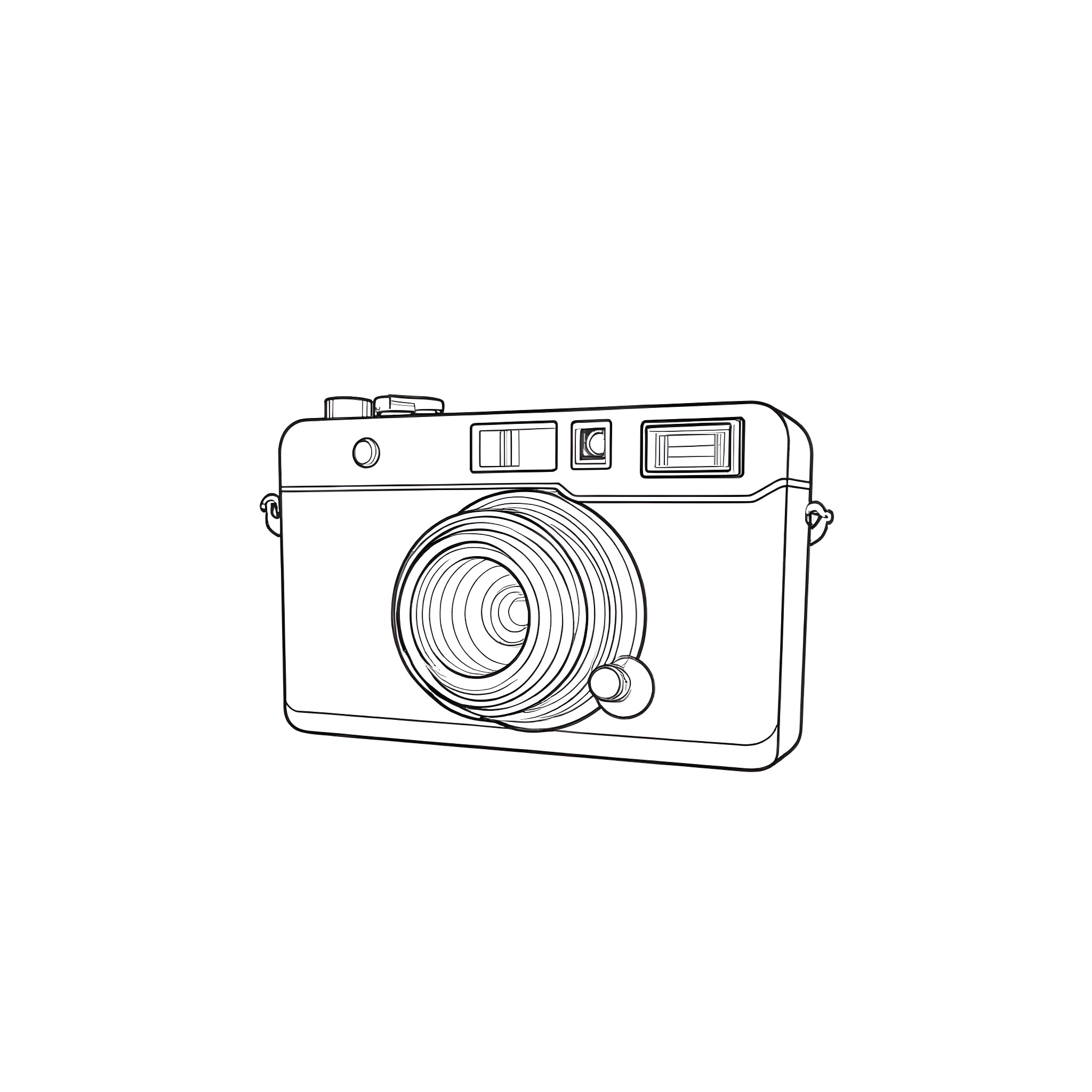 Best Camera Coloring Pages (Free Printable PDF)