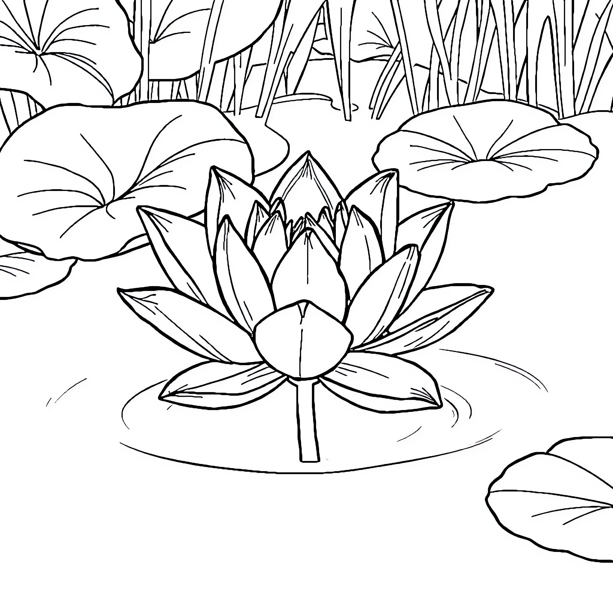 Best Lotus Coloring Pages (Free Printable PDF)