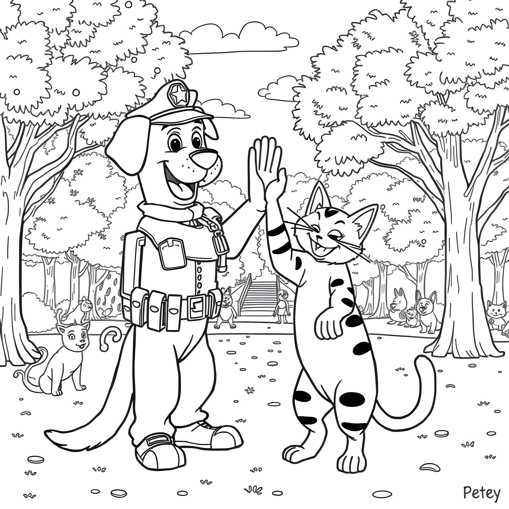 Best Dogman Coloring Pages (Free Printable PDF)