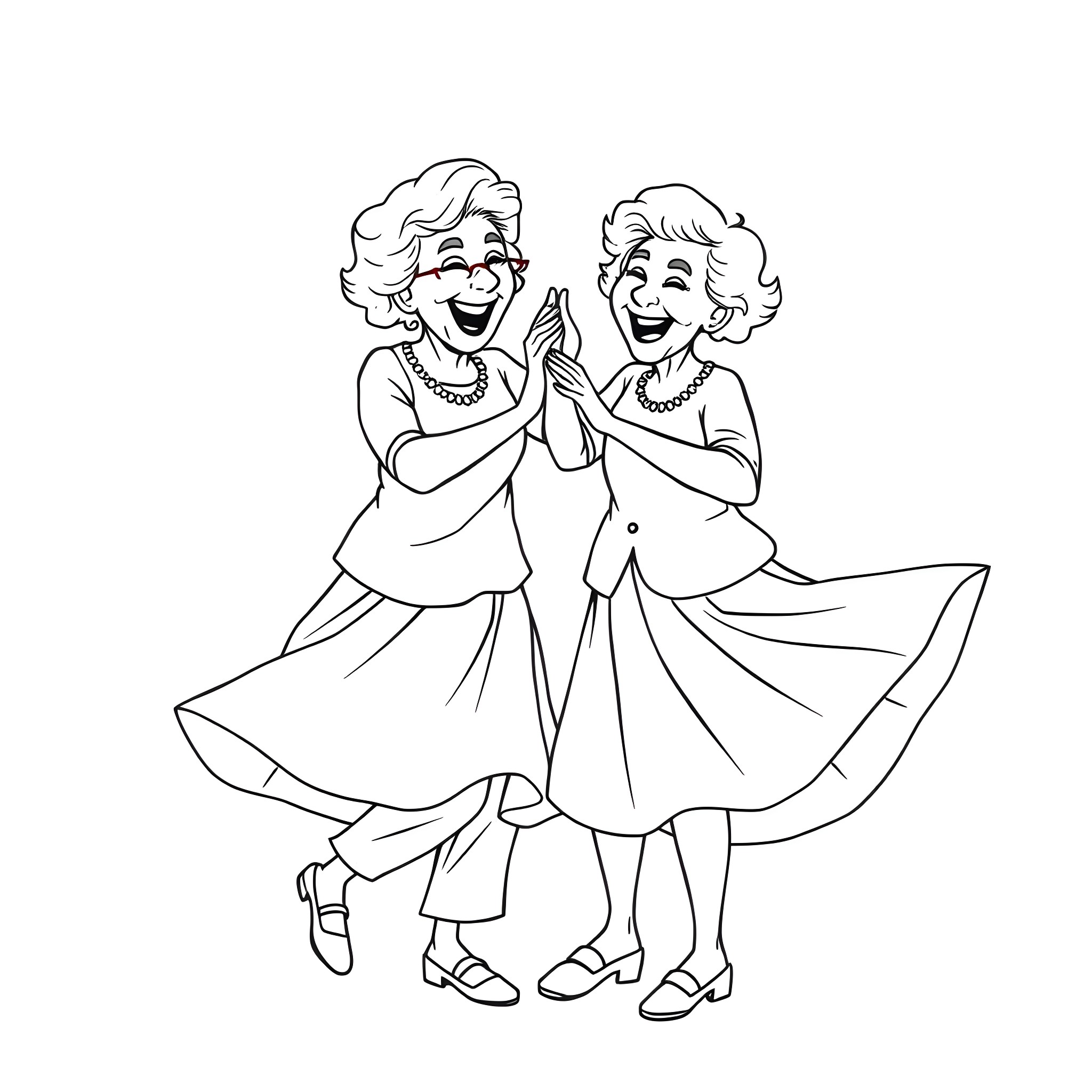 Best Old Lady Coloring Pages (Free Printable PDF)