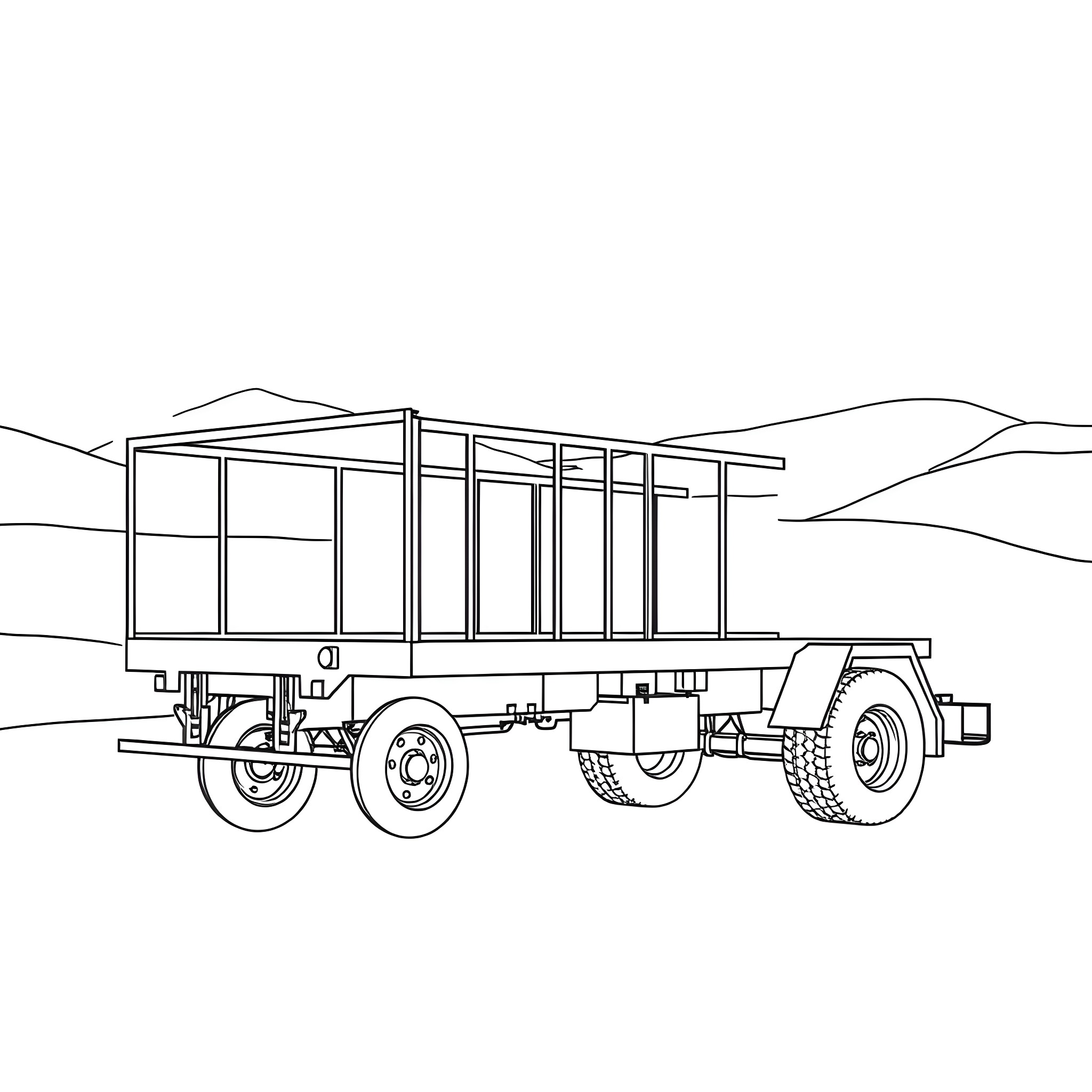 Best Low Loader Coloring Pages (Free Printable PDF)
