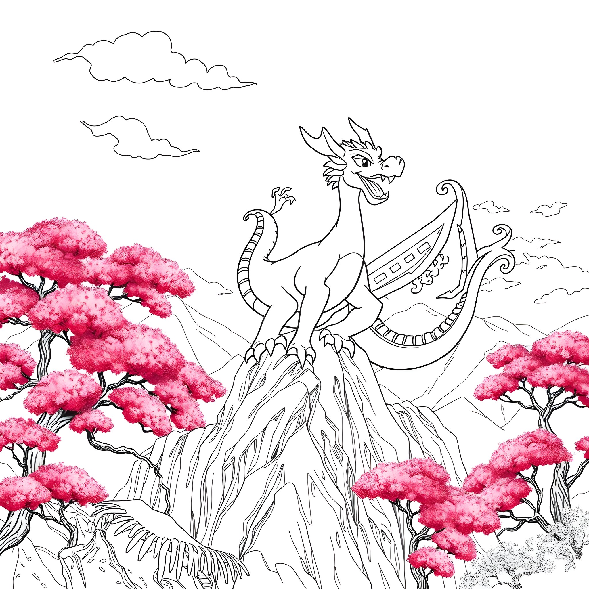 22 Best Mushu Coloring Pages (Free Printable PDFs)