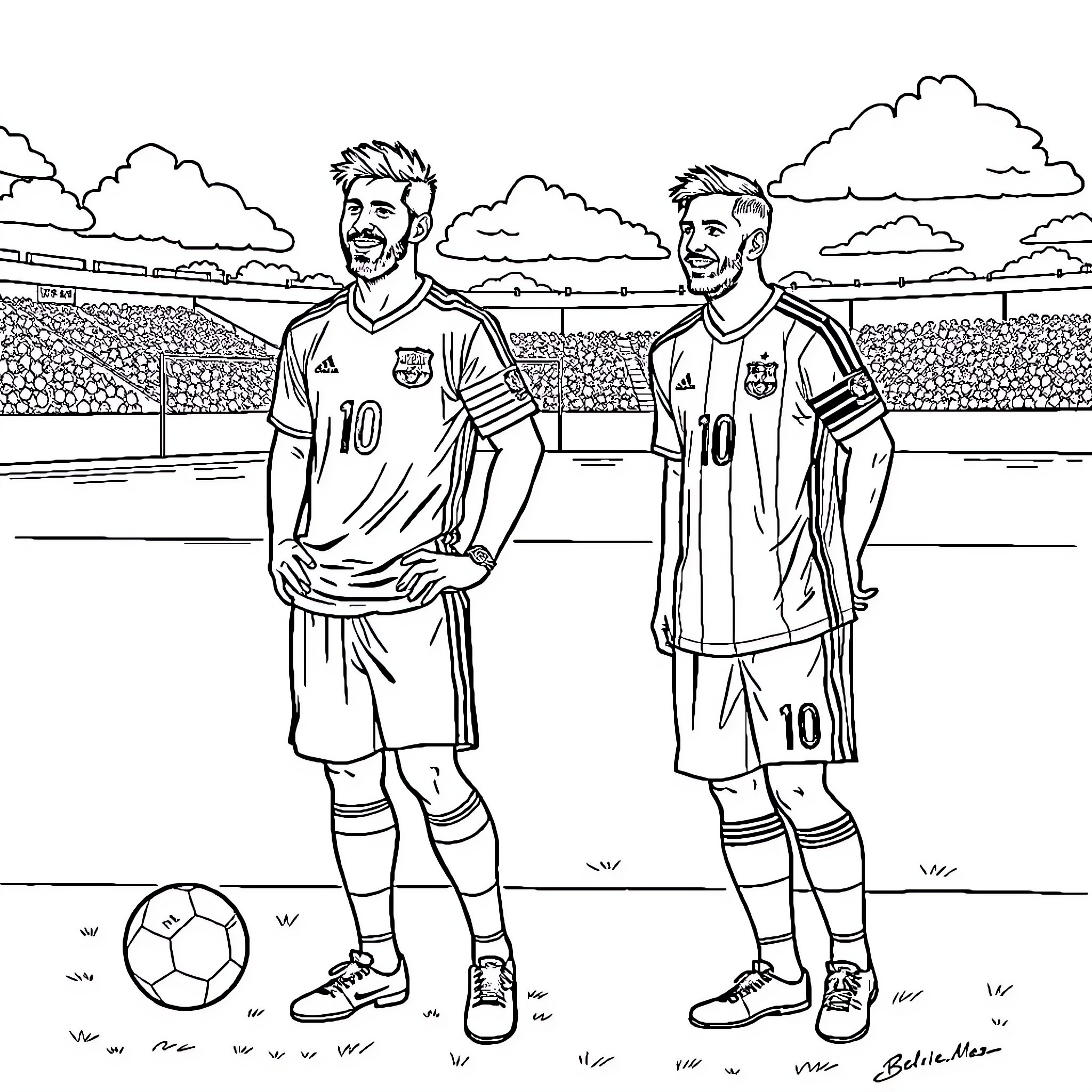 Best Lamine Yamal Coloring Pages (Free Printable PDF)