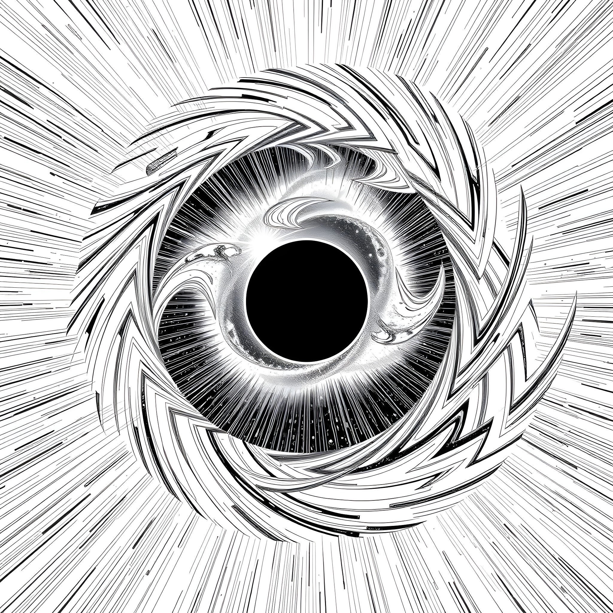 3 Best Black Hole Coloring Pages (Free Printable PDFs)