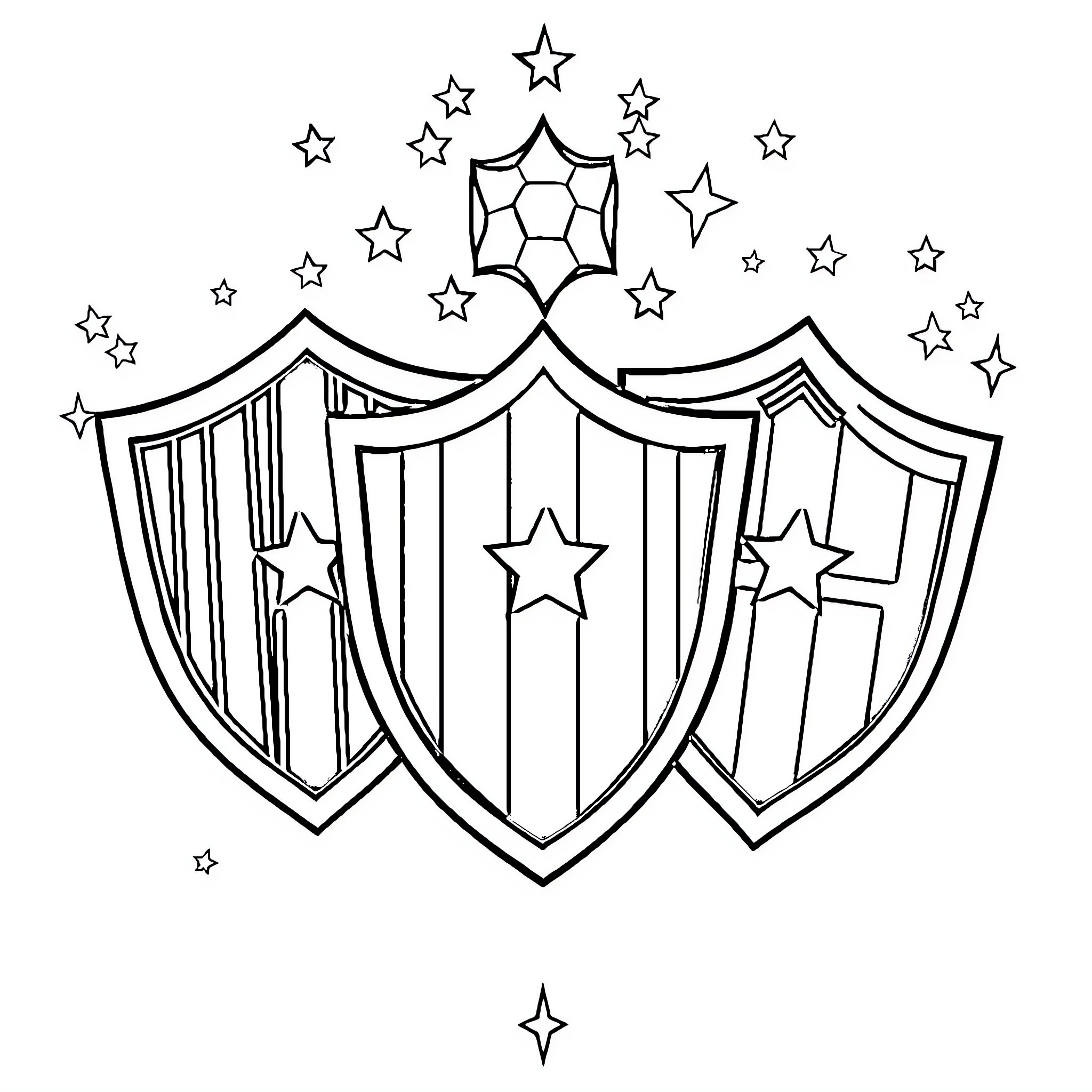 Best Soccer Shields Coloring Pages (Free Printable PDF)