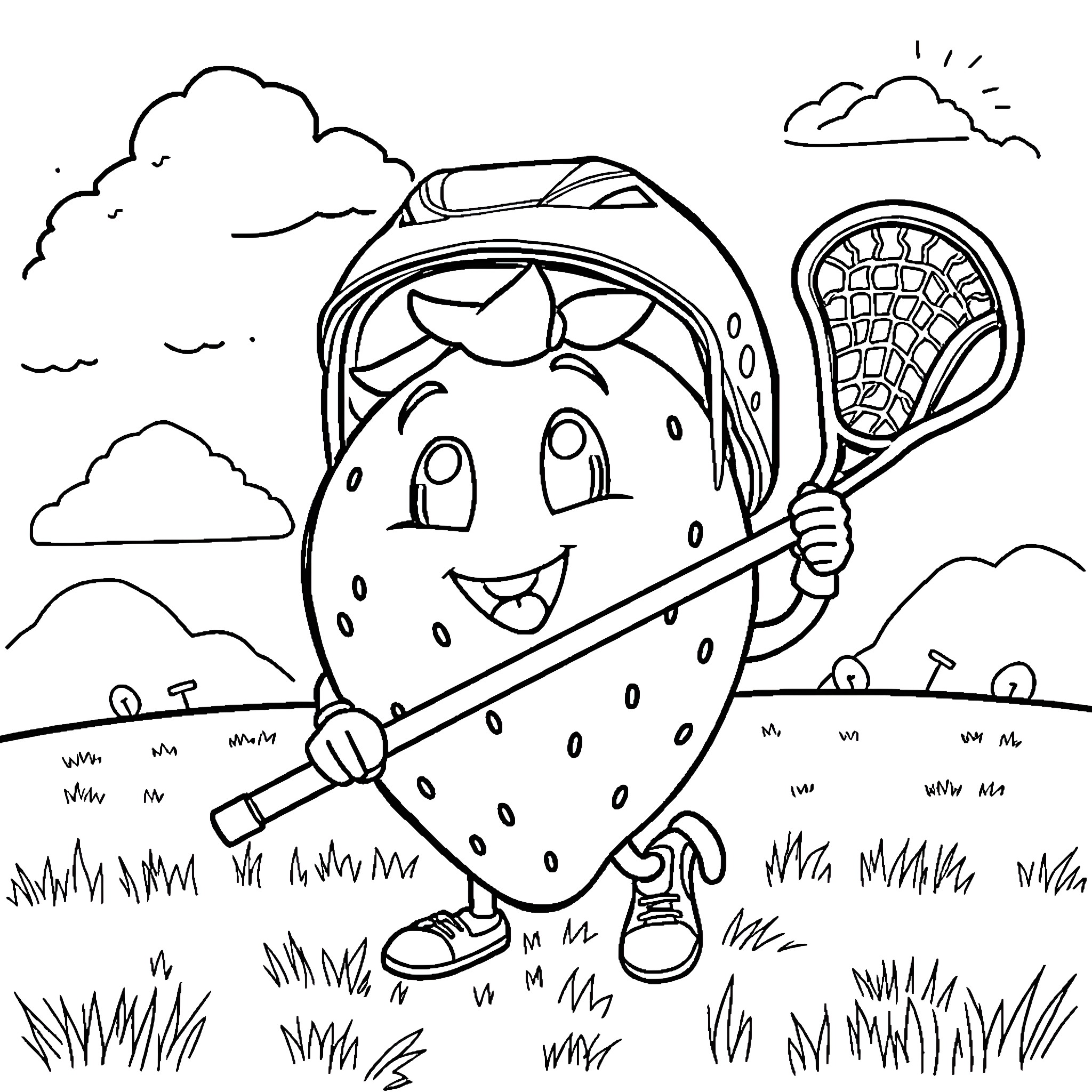 82 Best Strawberry Coloring Pages (Free Printable PDFs)