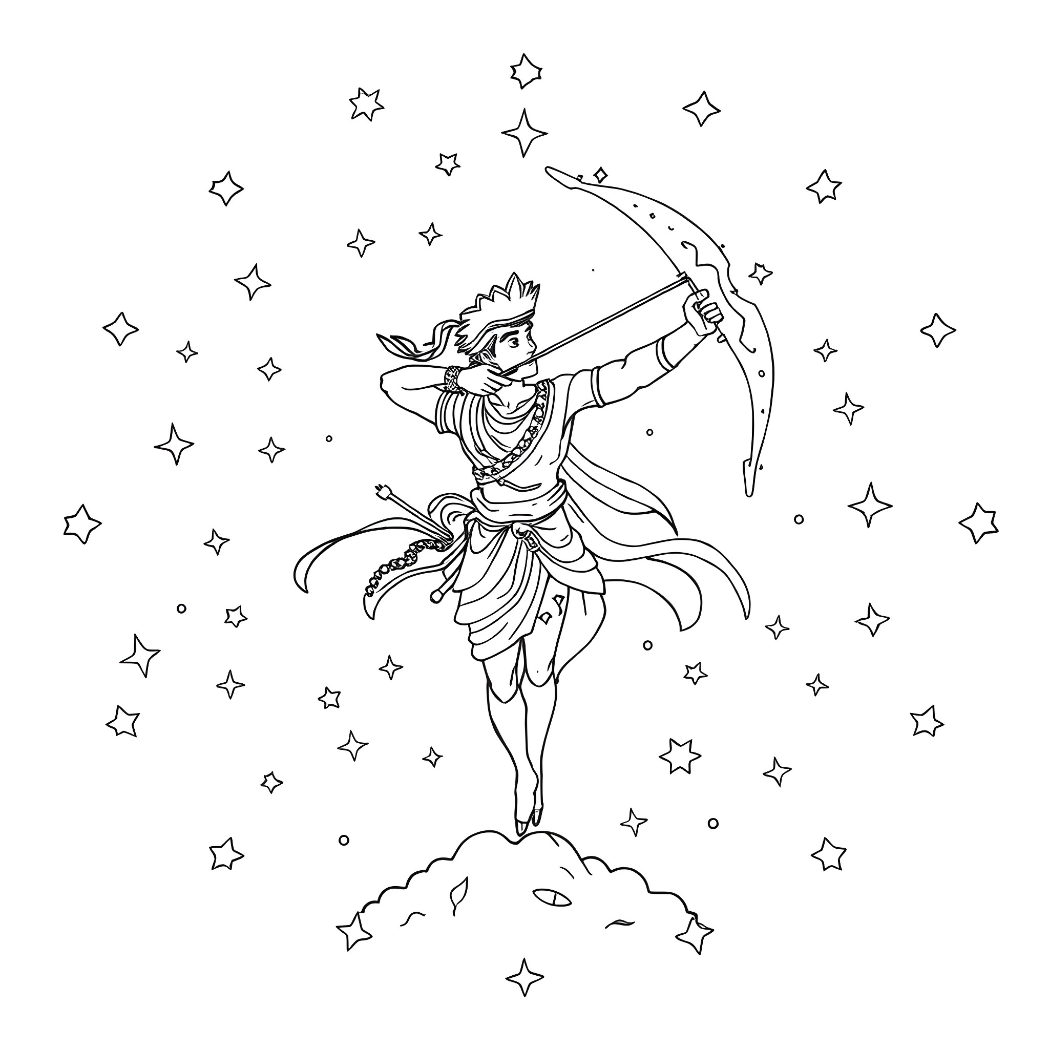 44 Best Sagittarius Coloring Pages (Free Printable PDFs)