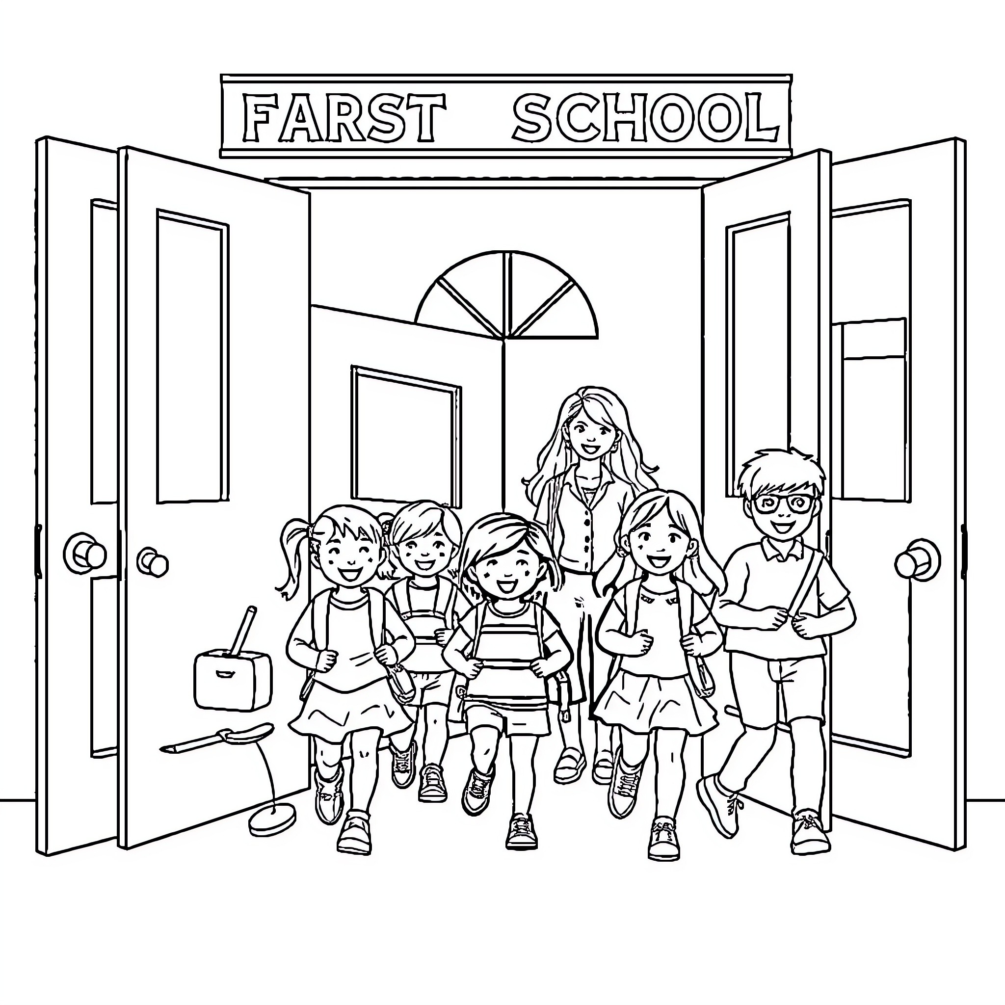 167 Best School Coloring Pages (Free Printable PDFs)