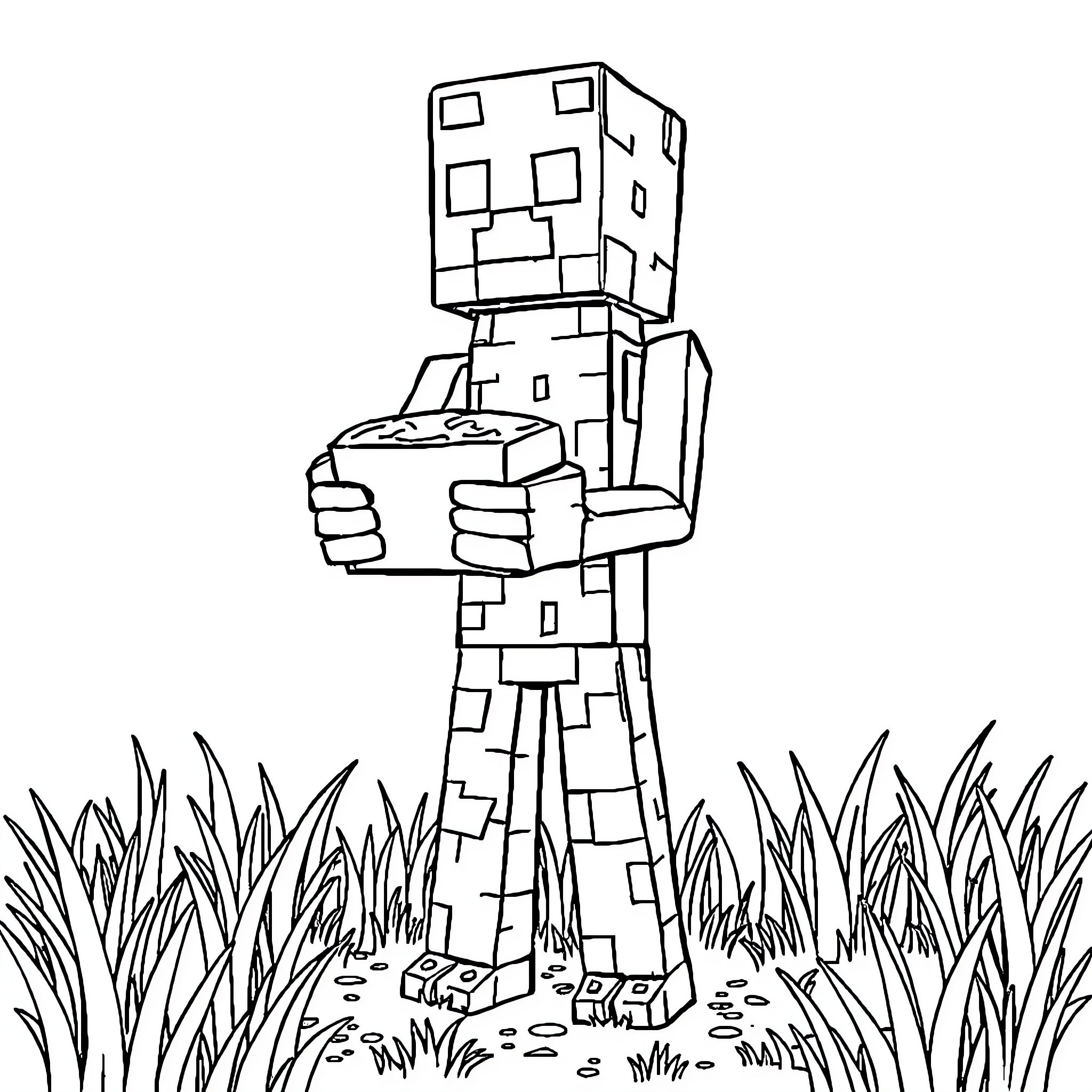 Best Enderman Coloring Pages (Free Printable PDF)