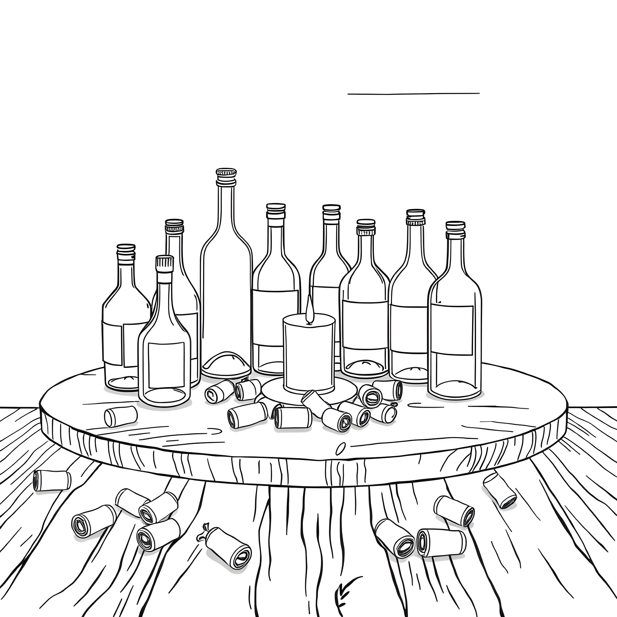 37 Best Table Coloring Pages (Free Printable PDFs)