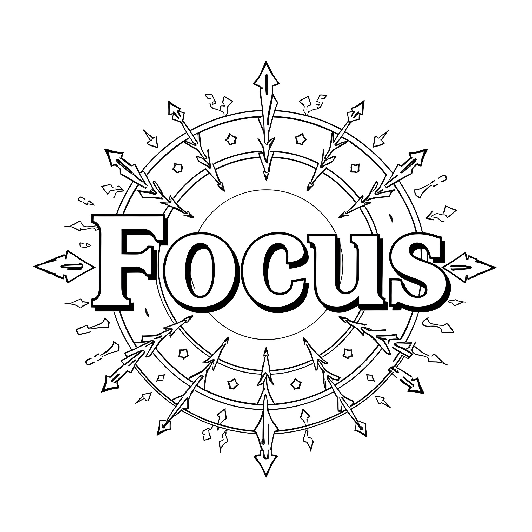 Focus Coloring Coloring Pages