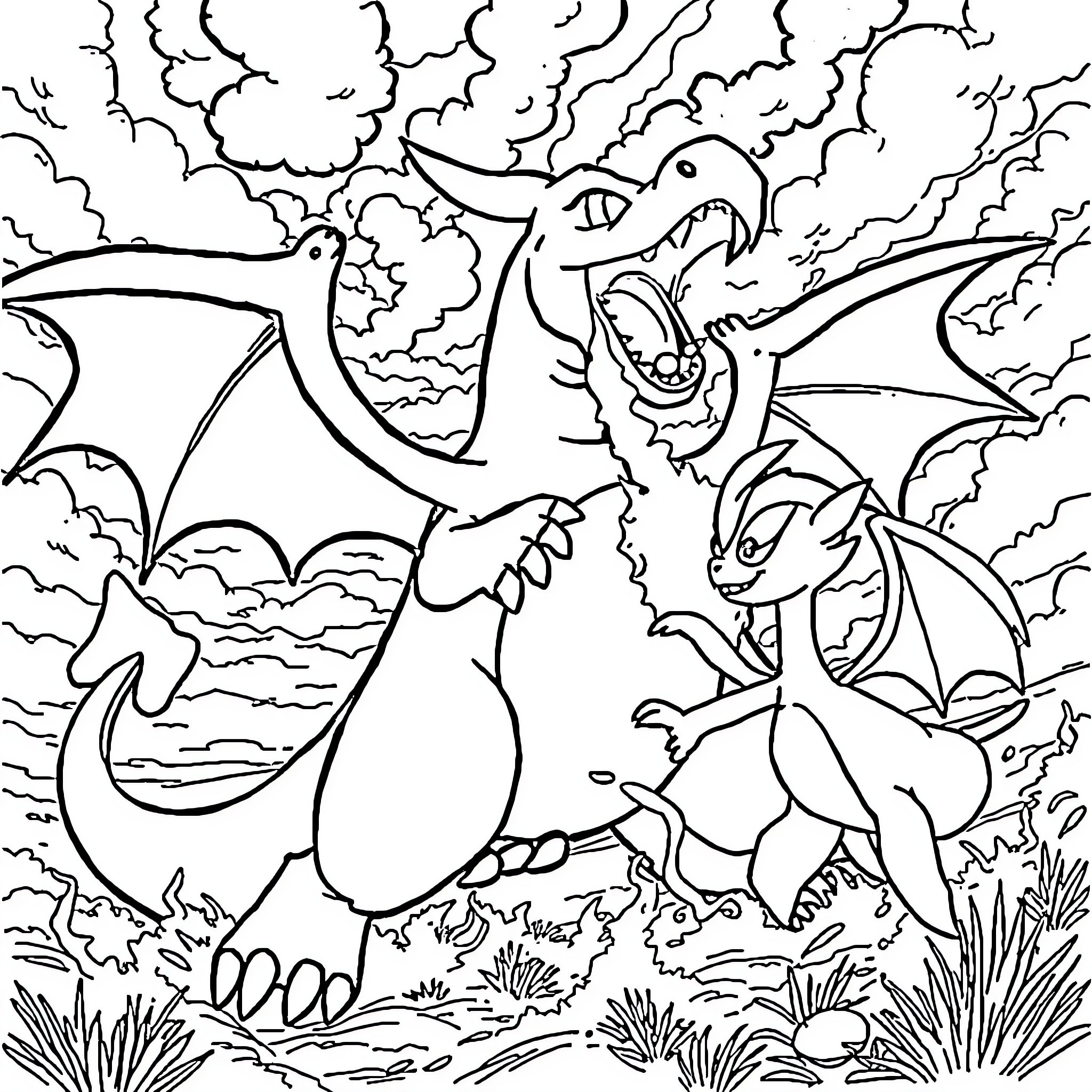 Best Charizard Coloring Pages (Free Printable PDF)
