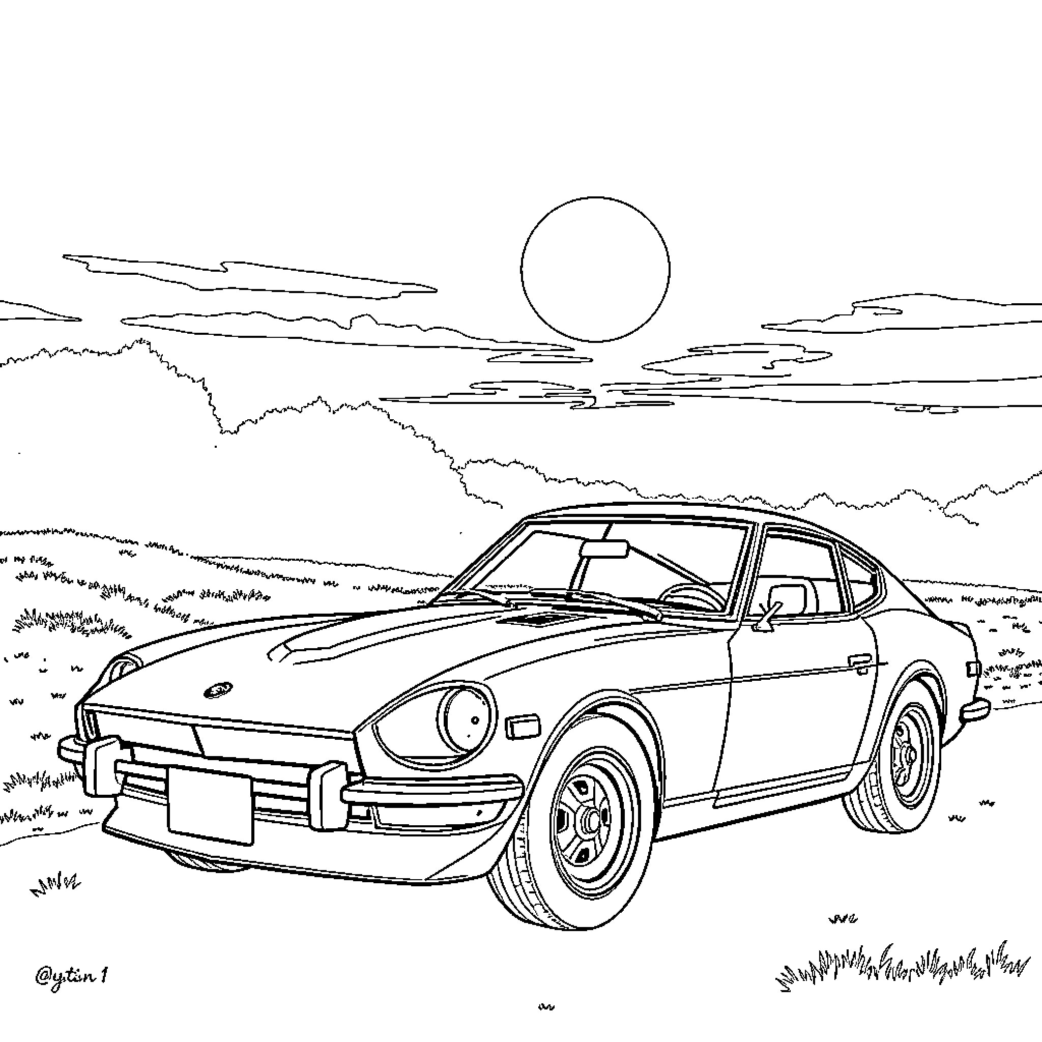 Best Mitsubishi EVO 7 Coloring Pages (Free Printable PDF)